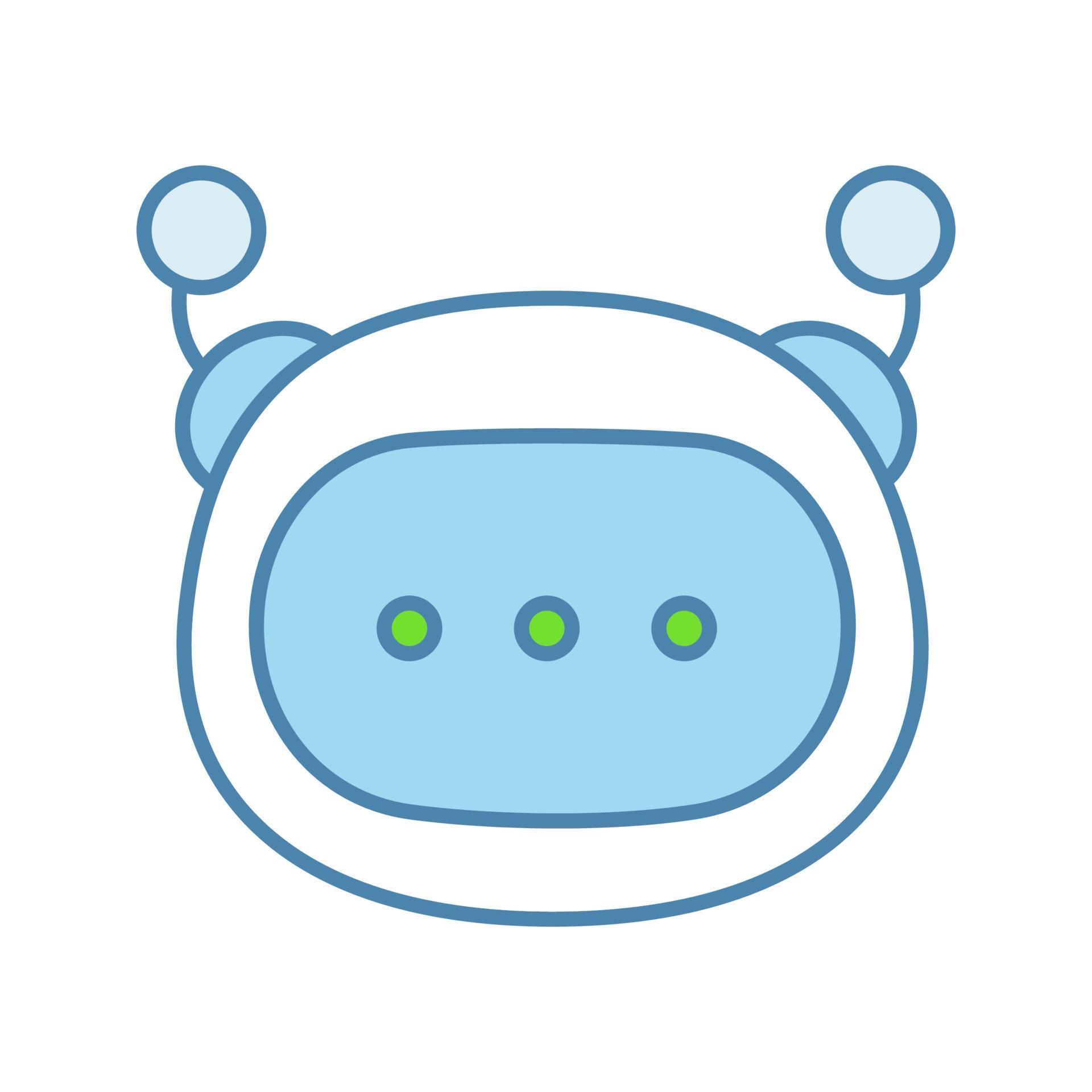 Chatbot Message Color Icon Chat Bot Artificial Conversational Entity Virtual Assistant