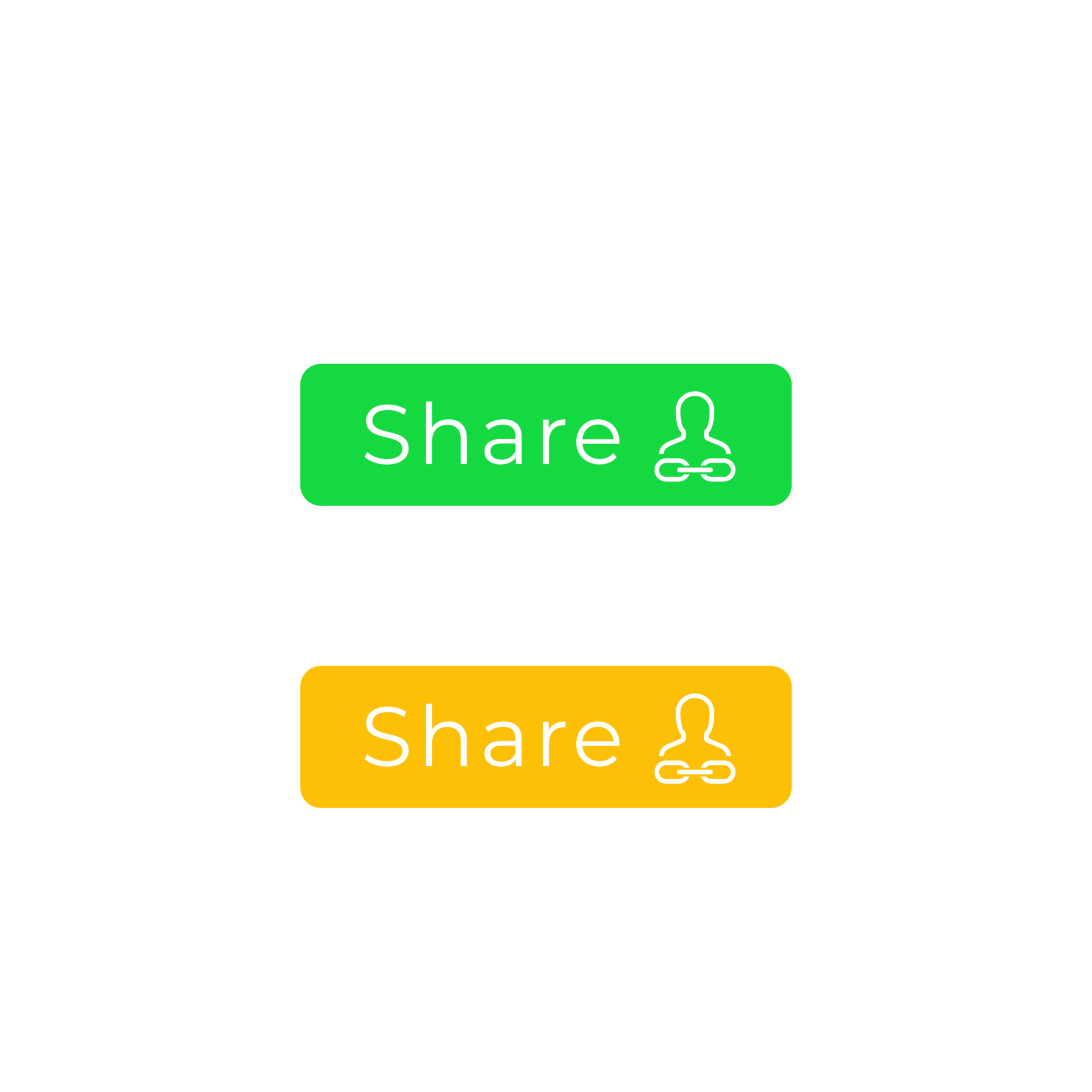 Share buttons for web and apps, vector flat design 5195049 Vector Art ...