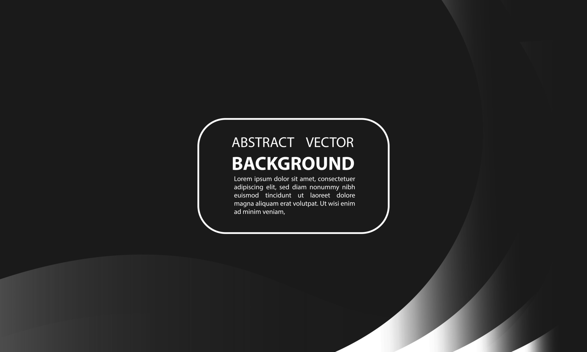 Abstract Background Geometric Liquid Wave Gradient Orange Grey Gradient