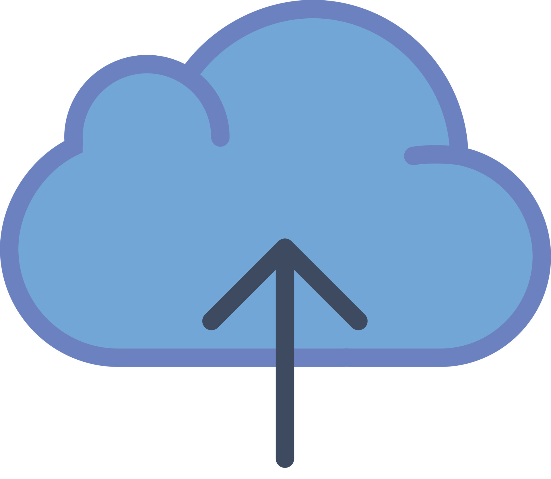 Cloud computing Flat Icon 5197563 Vector Art at Vecteezy