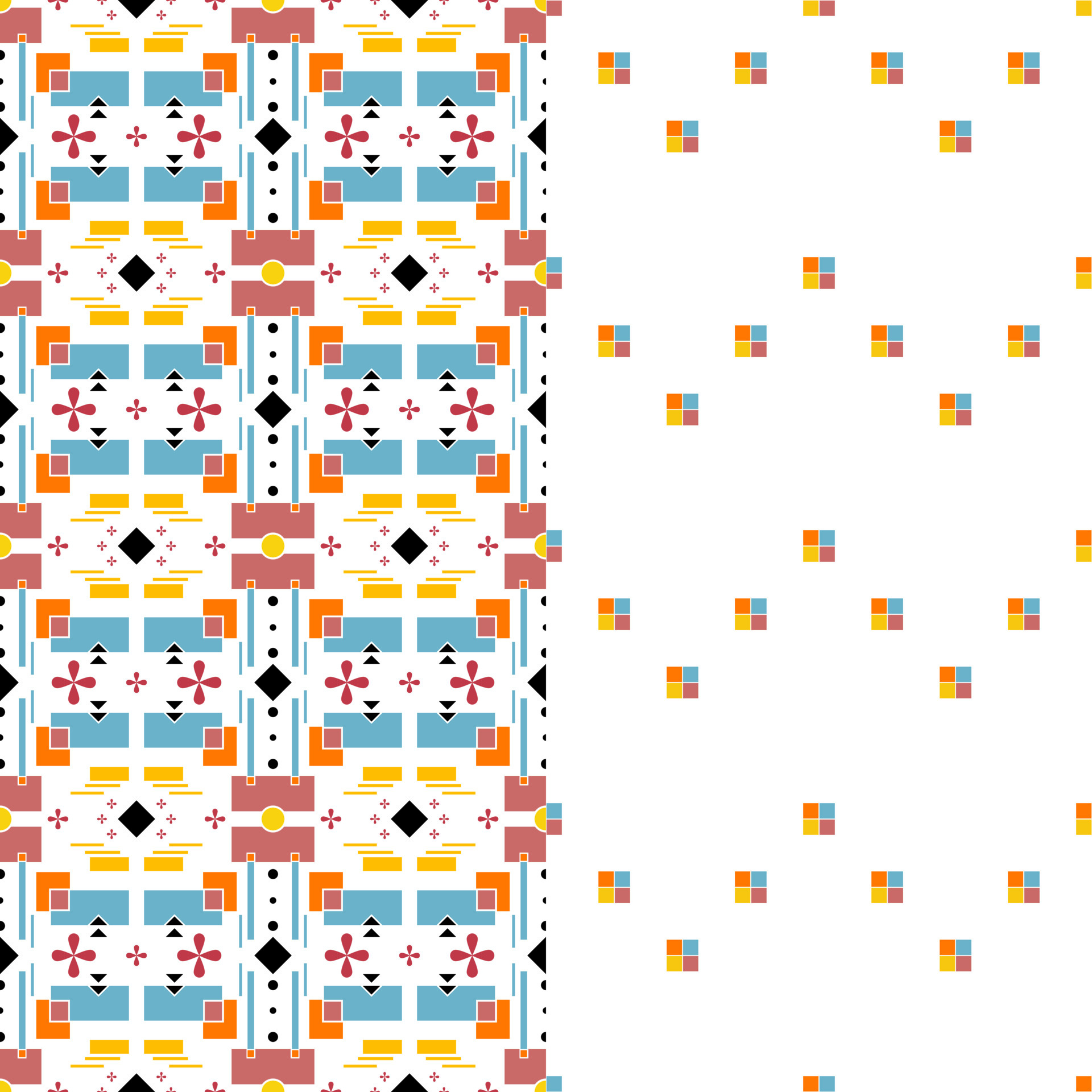 Double vector patterns. 5198430 Vector Art at Vecteezy