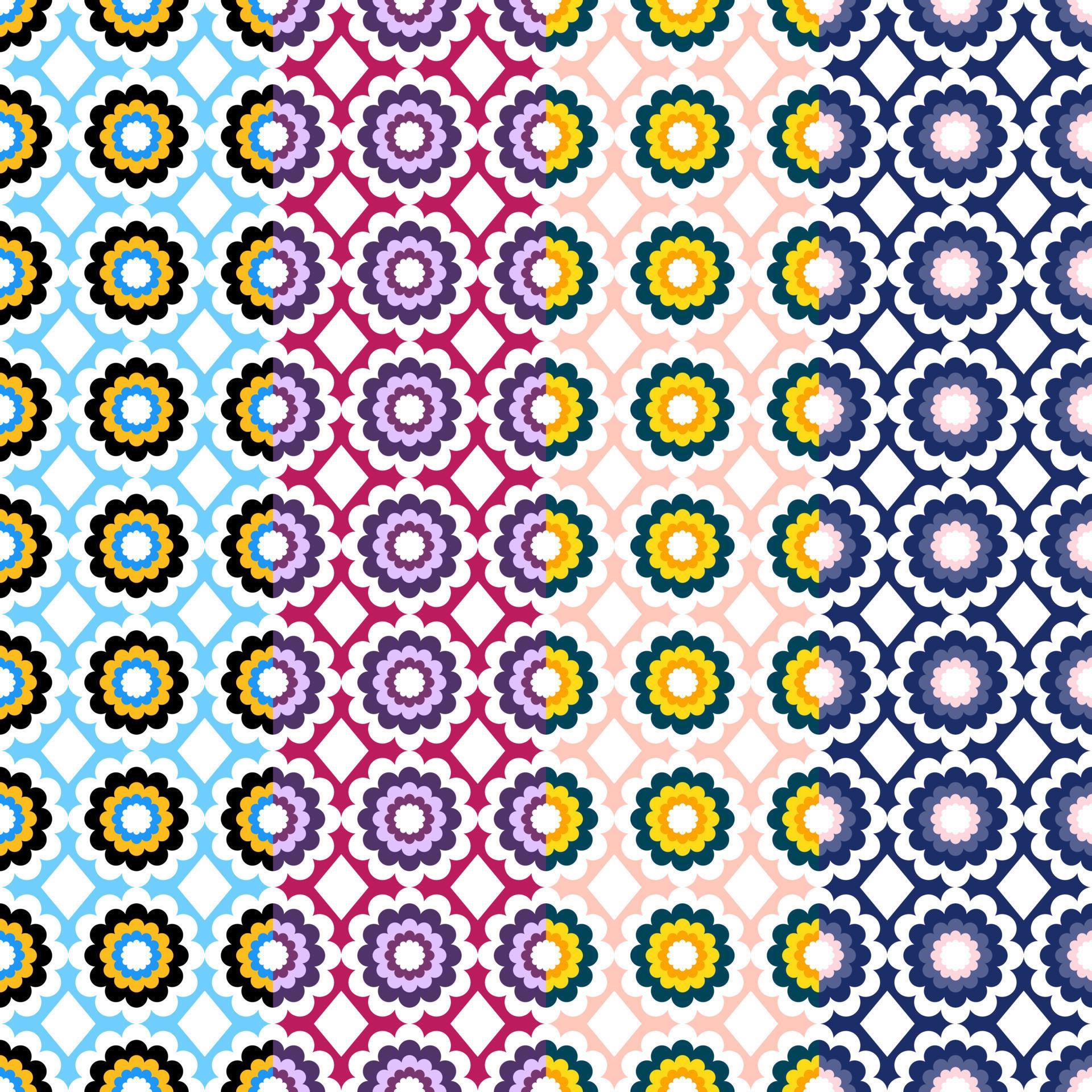 More one color for vector patterns. 5198456 Vector Art at Vecteezy