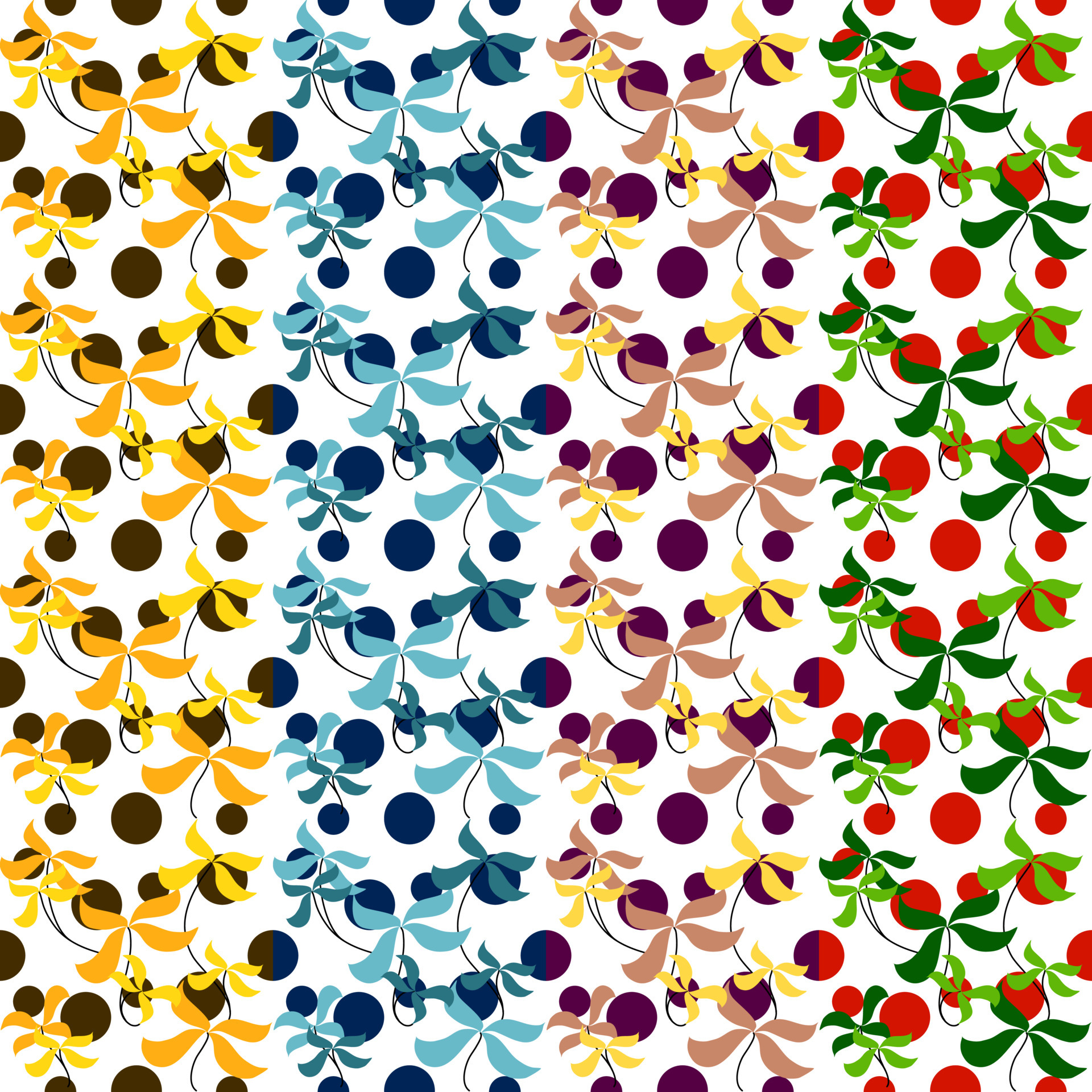 More one color for vector patterns. 5198461 Vector Art at Vecteezy