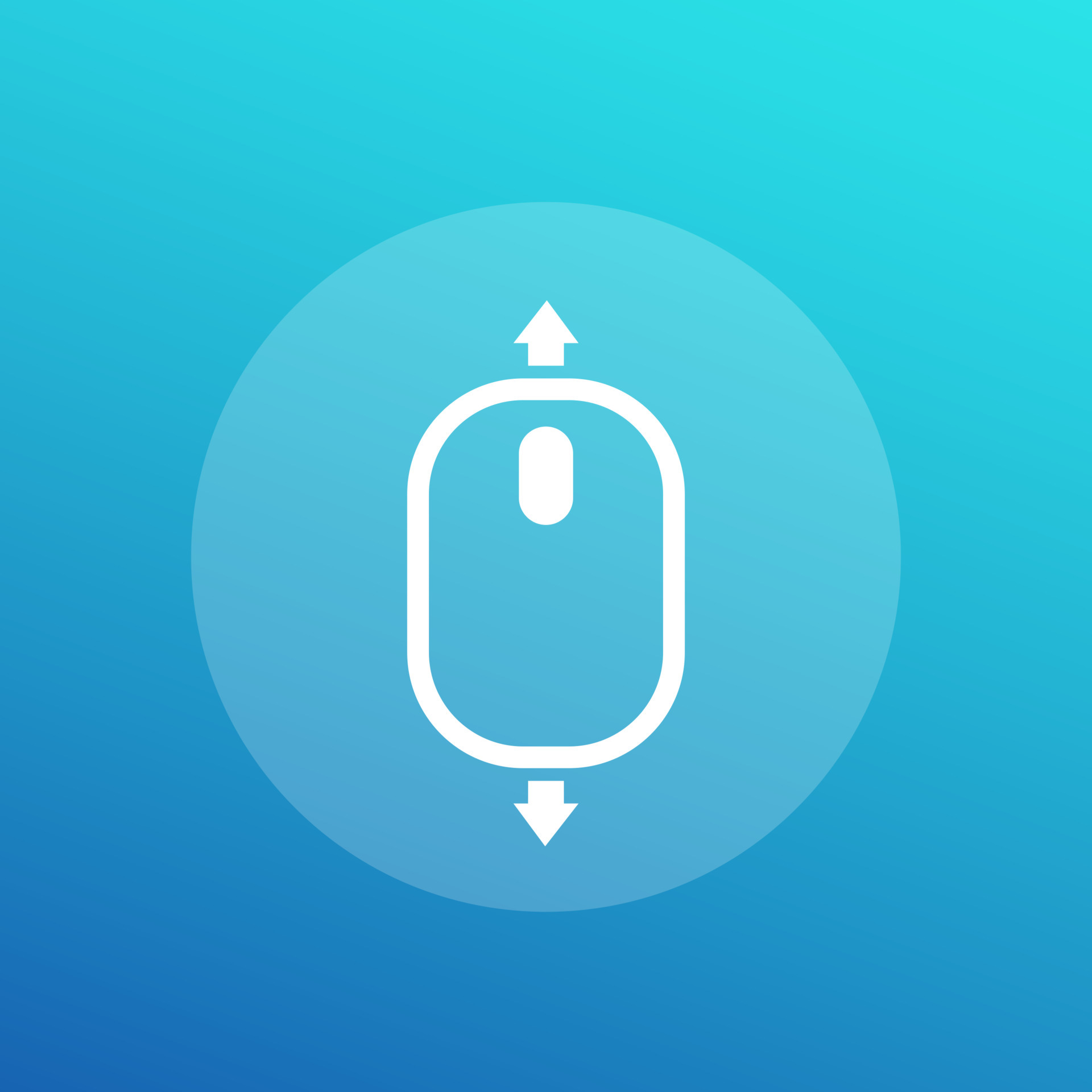 scroll down and up icon 5202772 Vector Art at Vecteezy