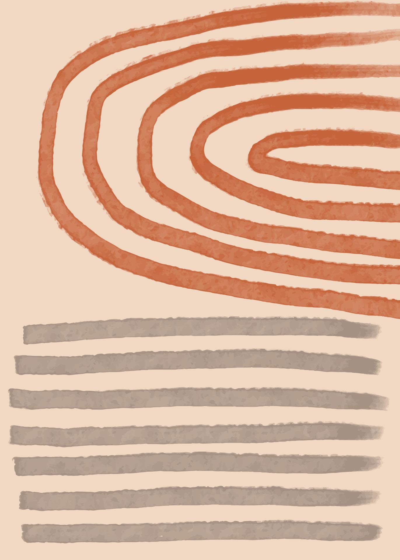 Creative minimalist hand painted. Abstract arts background . Vector ...