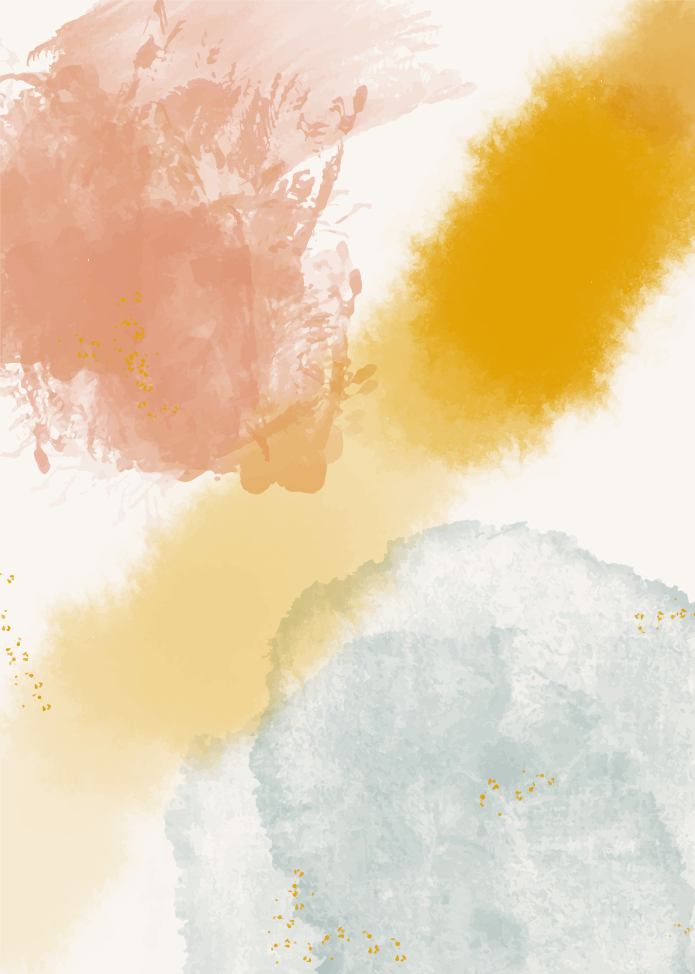 Creative minimalist hand painted. Abstract arts background . Vector ...