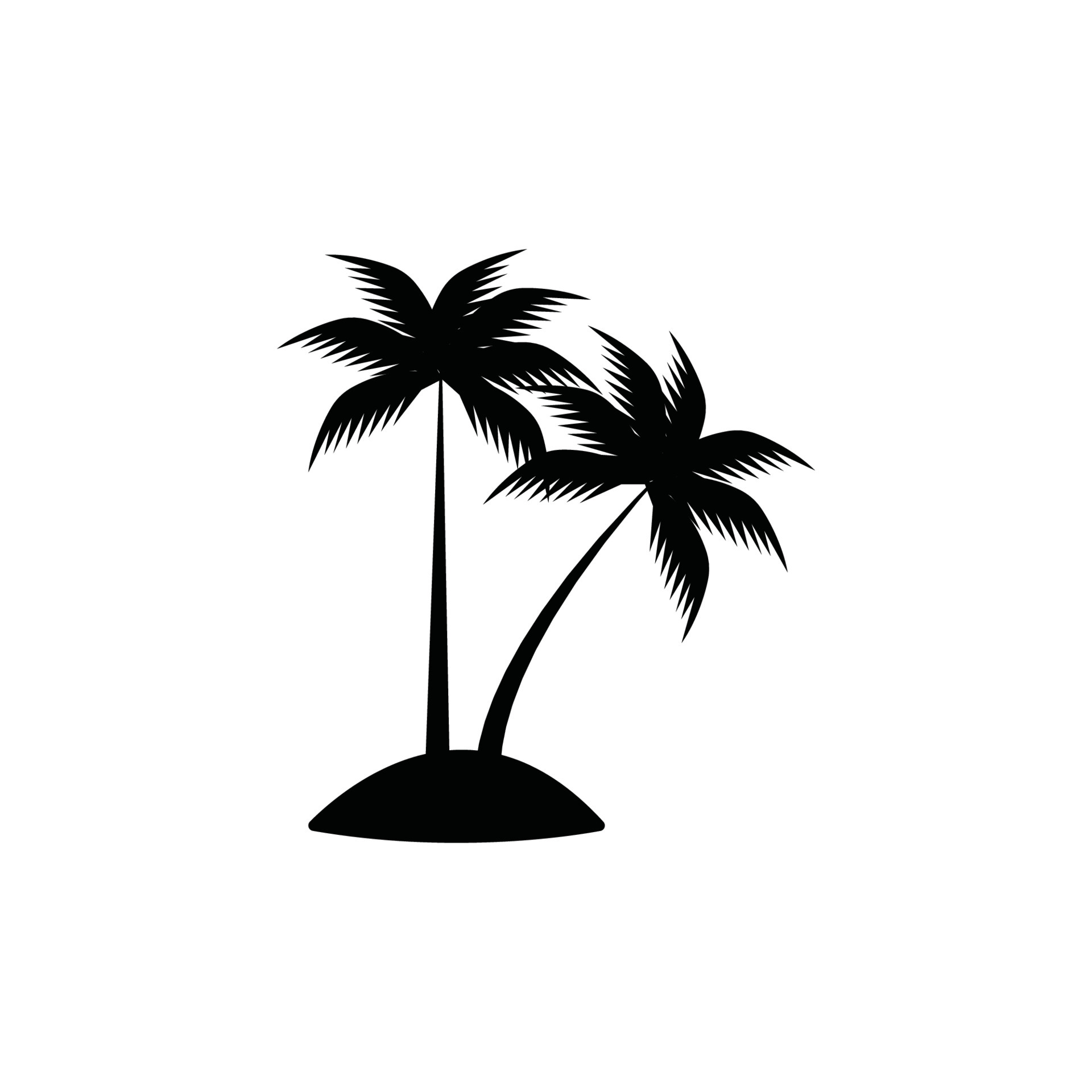 Coconut Tree Vector Ai