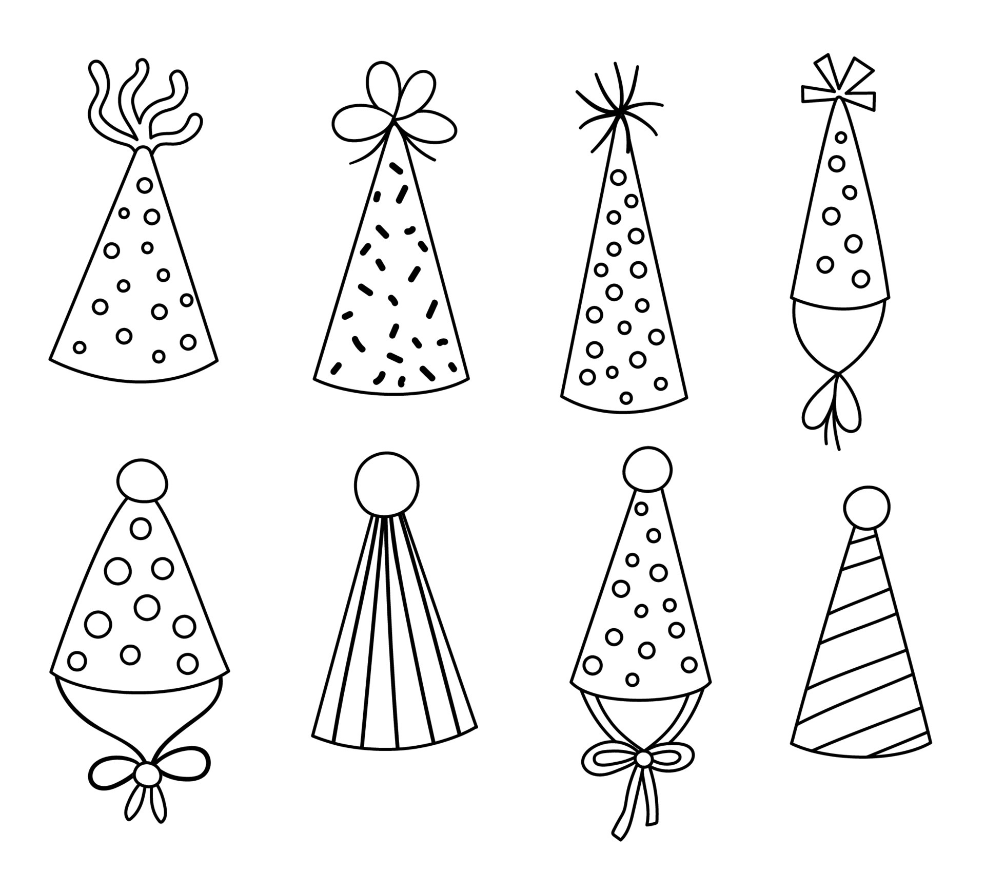 Celebrate Clipart Black And White