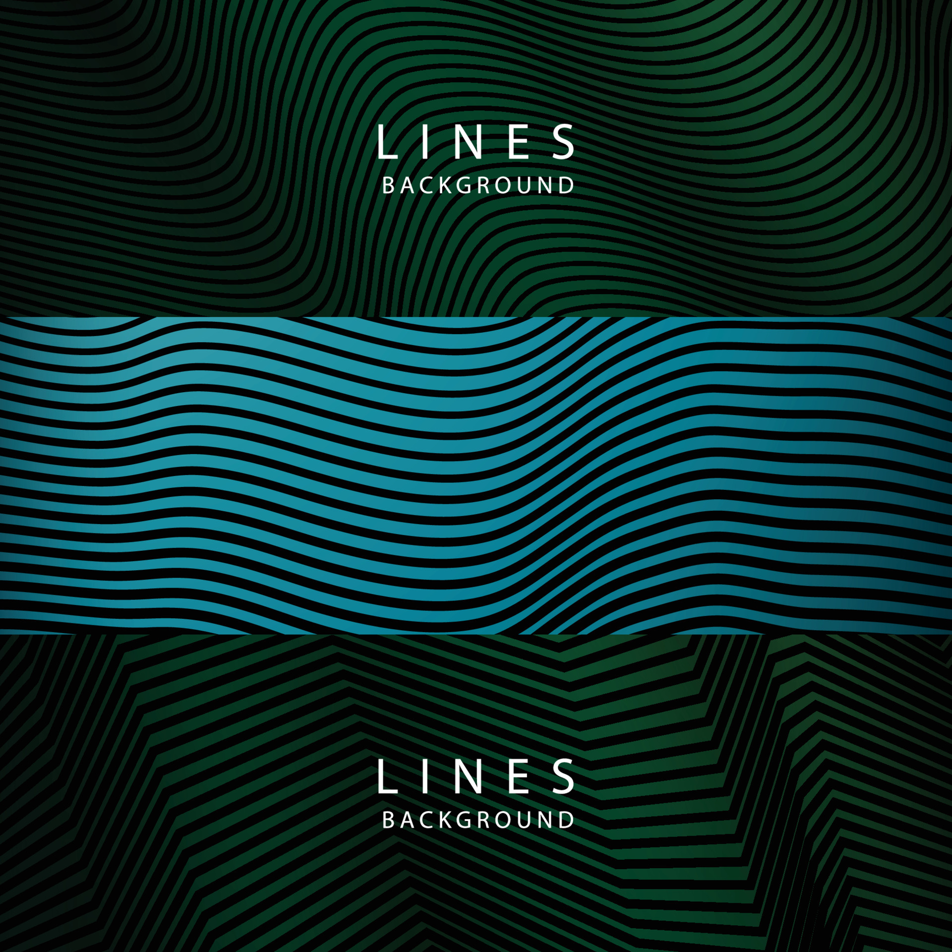 Banner Wave Lines Pattern An Abstract Stripe Background Vector 5212014 Vector Art At Vecteezy