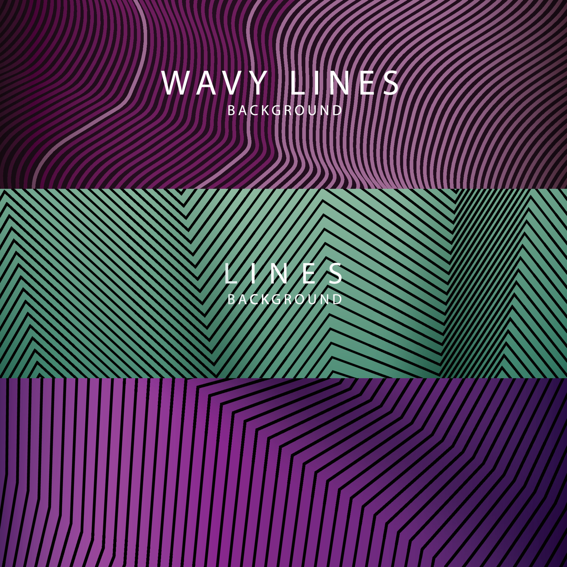 Banner Wave Lines Pattern An Abstract Stripe Background Vector 5212506 Vector Art At Vecteezy