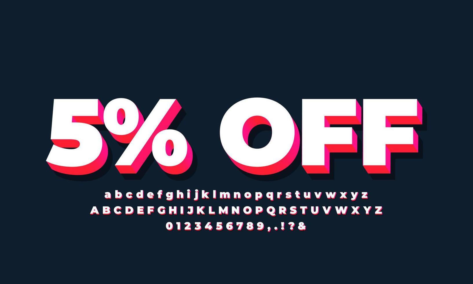 5 Percent Off Sale 3d Text White Red Bright 5221585 Vector Art At Vecteezy 5-percent-off-sale-3d-text-white-red-bright-5221585-vector-art-at-vecteezy