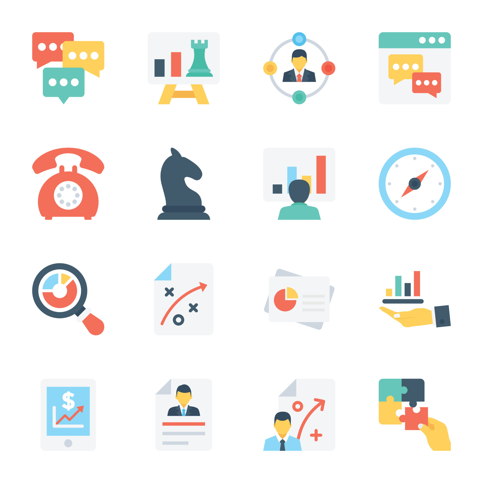 Trendy Strategy Concepts 5233345 Vector Art at Vecteezy