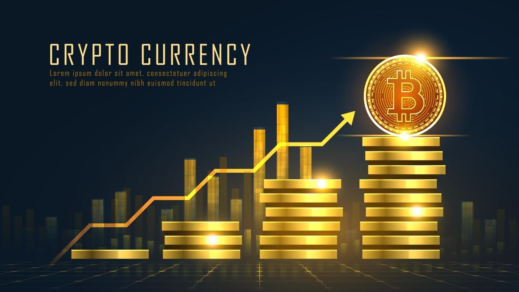 Golden Bitcoin blockchain technology concept 5234737 Vector Art at Vecteezy Golden Bitcoin blockchain technology concept 5234737 Vector Art at Vecteezy