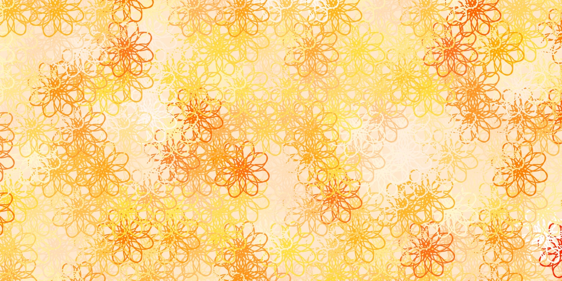 Light Orange Vector Pattern With Curves 5236047 Vector Art At Vecteezy
