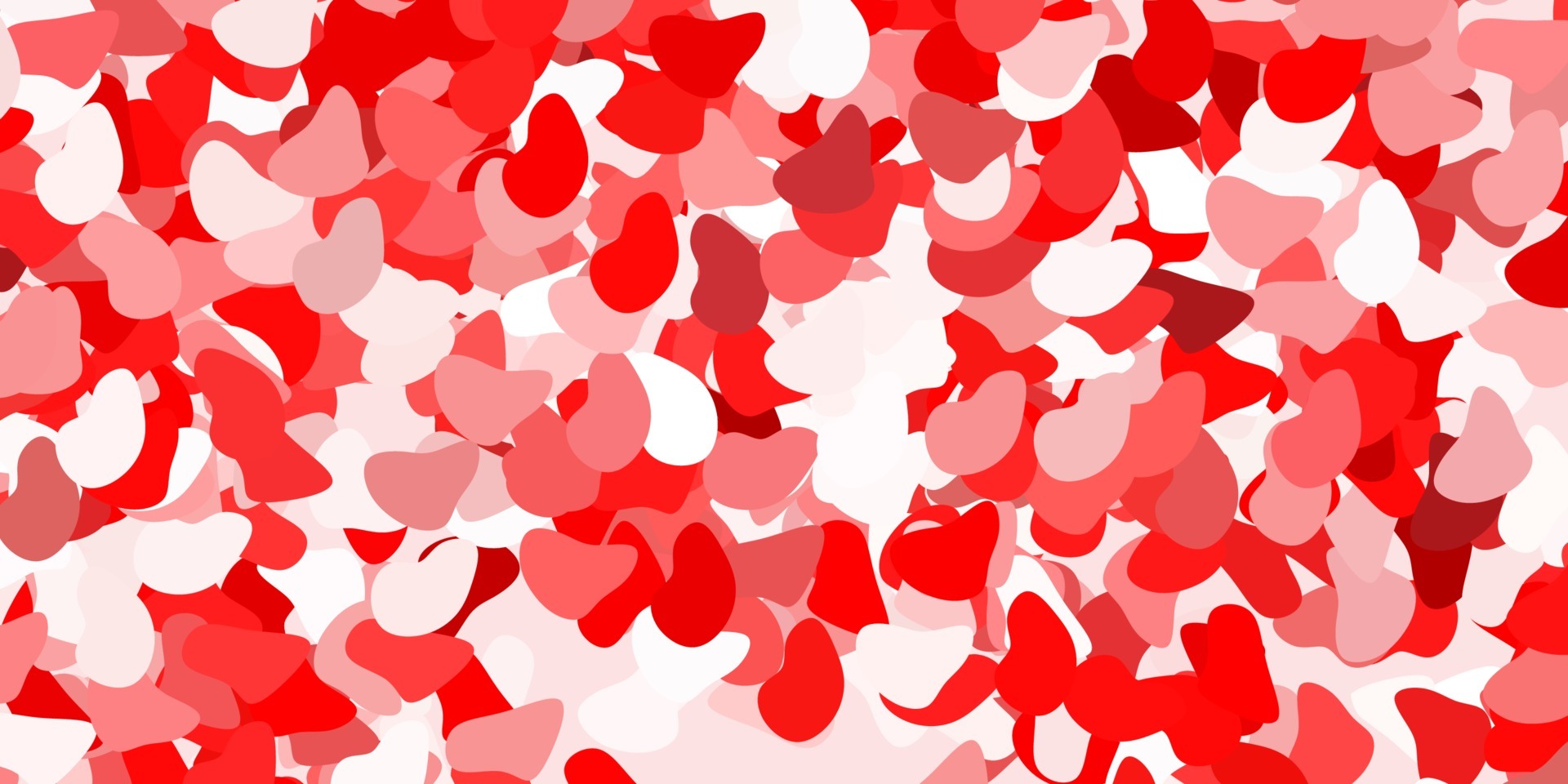 Light Red Vector Background With Random Forms 5236510 Vector Art At