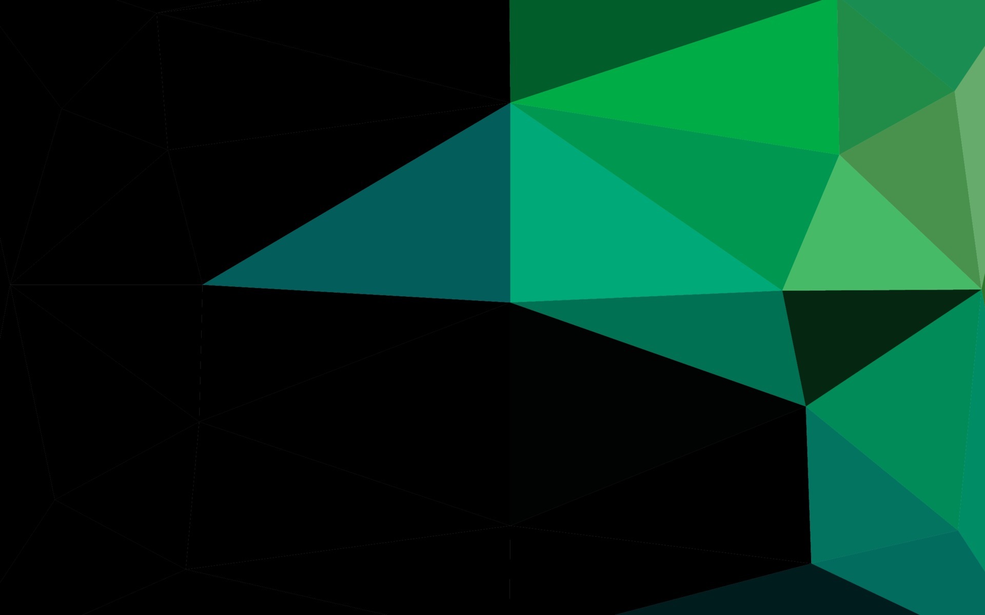 Dark Blue Green Vector Abstract Mosaic Pattern 5236771 Vector Art At