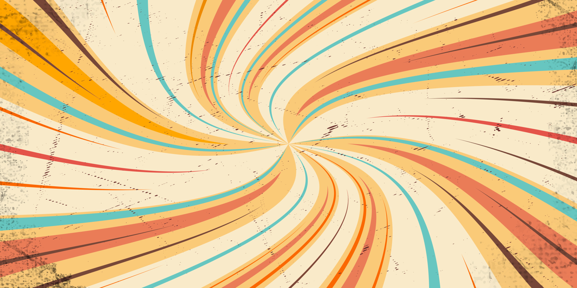Vintage Sun Retro Banner Background Colourful Grunge Sunburst 5240018