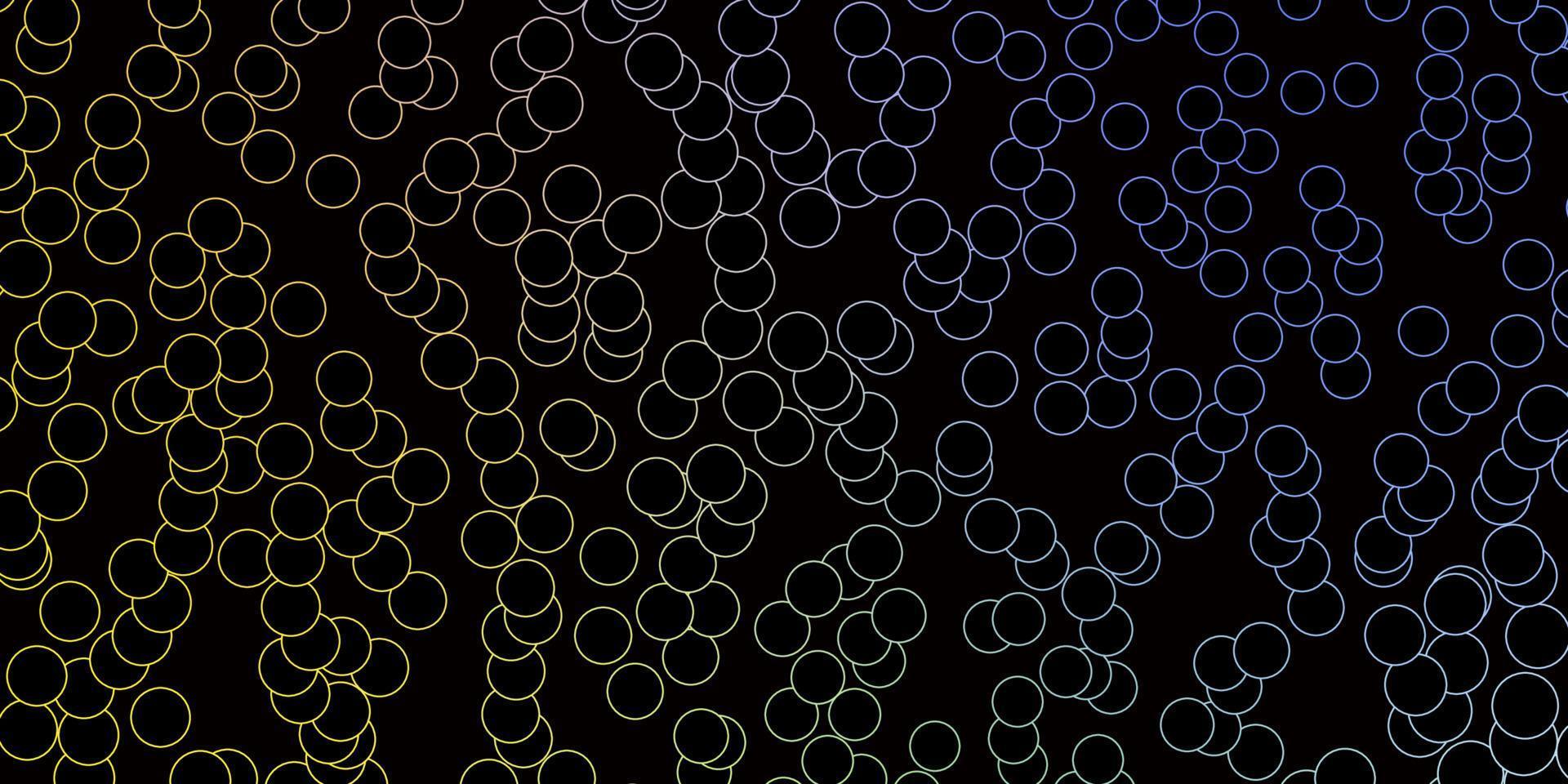 Dark Multicolor Vector Texture With Disks 5241702 Vector Art At Vecteezy