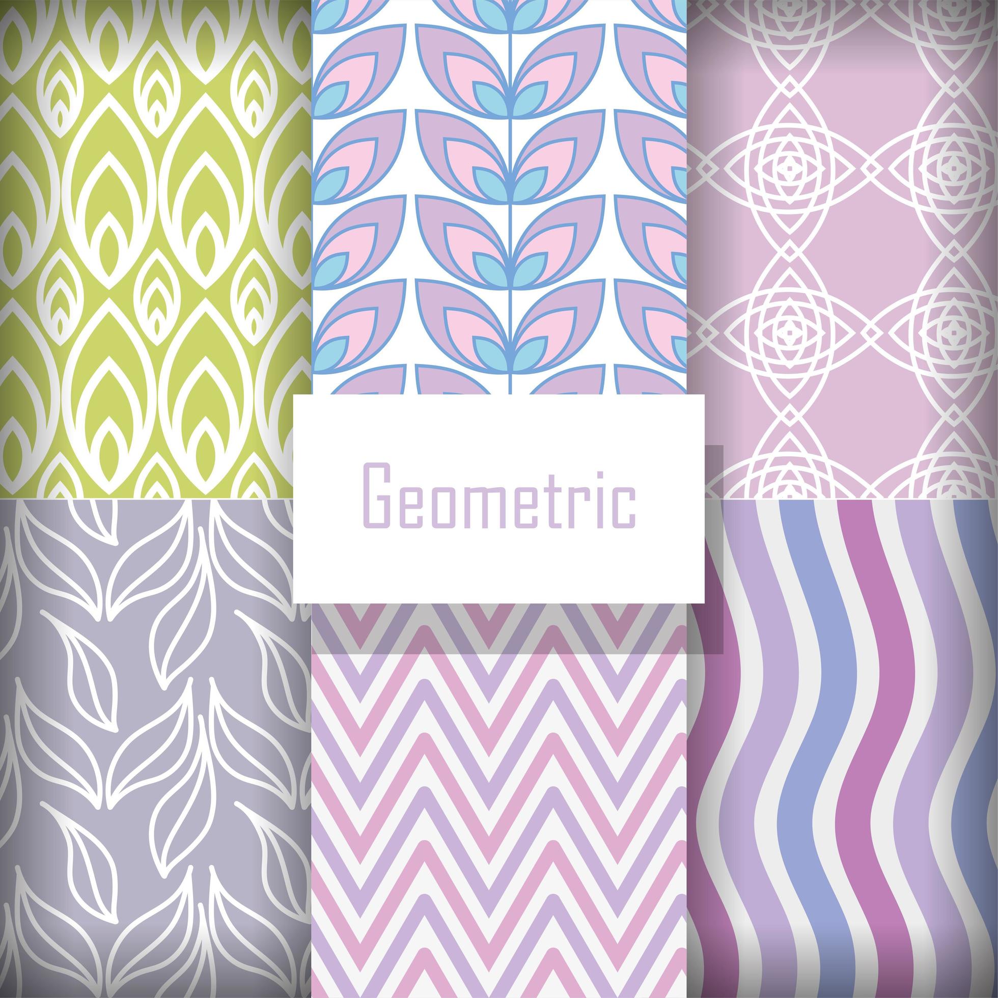 background geometric floral decorative vector illustration 5243853 ...
