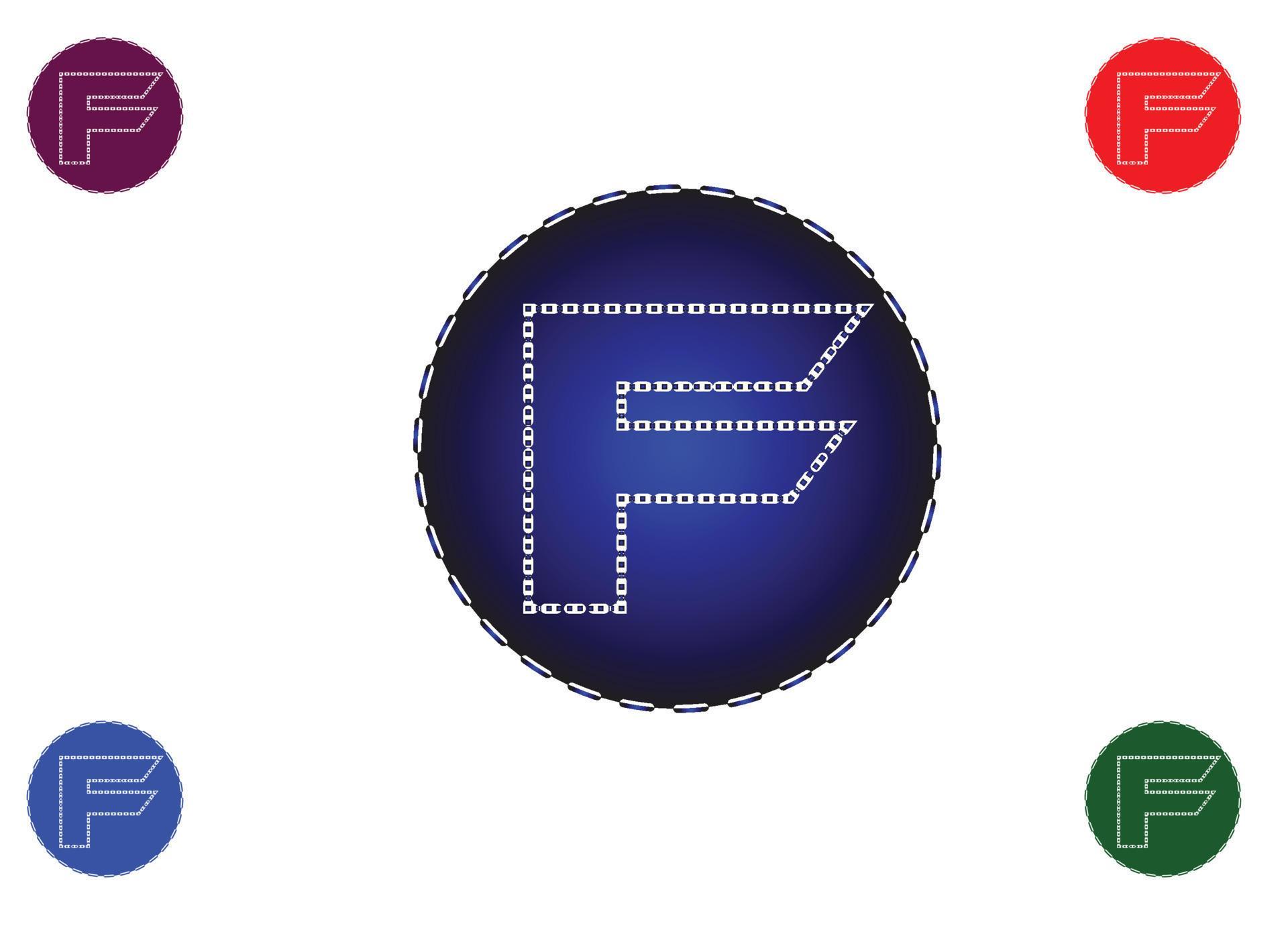 F letter logo and icon design template 5249456 Vector Art at Vecteezy