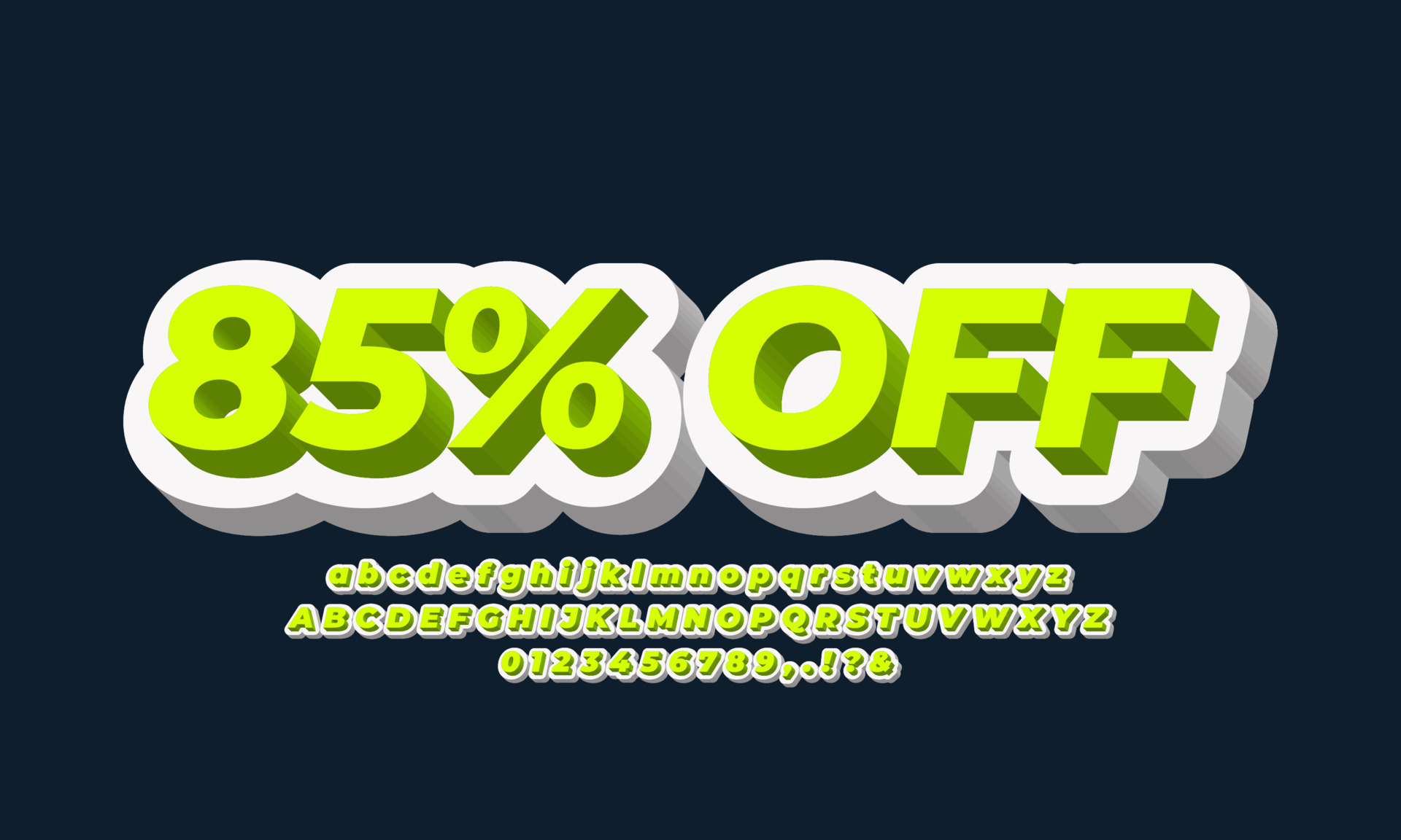 85 Percent Off Sale Discount Promotion 3d White Yellow 5249686 Vector 85-percent-off-sale-discount-promotion-3d-white-yellow-5249686-vector