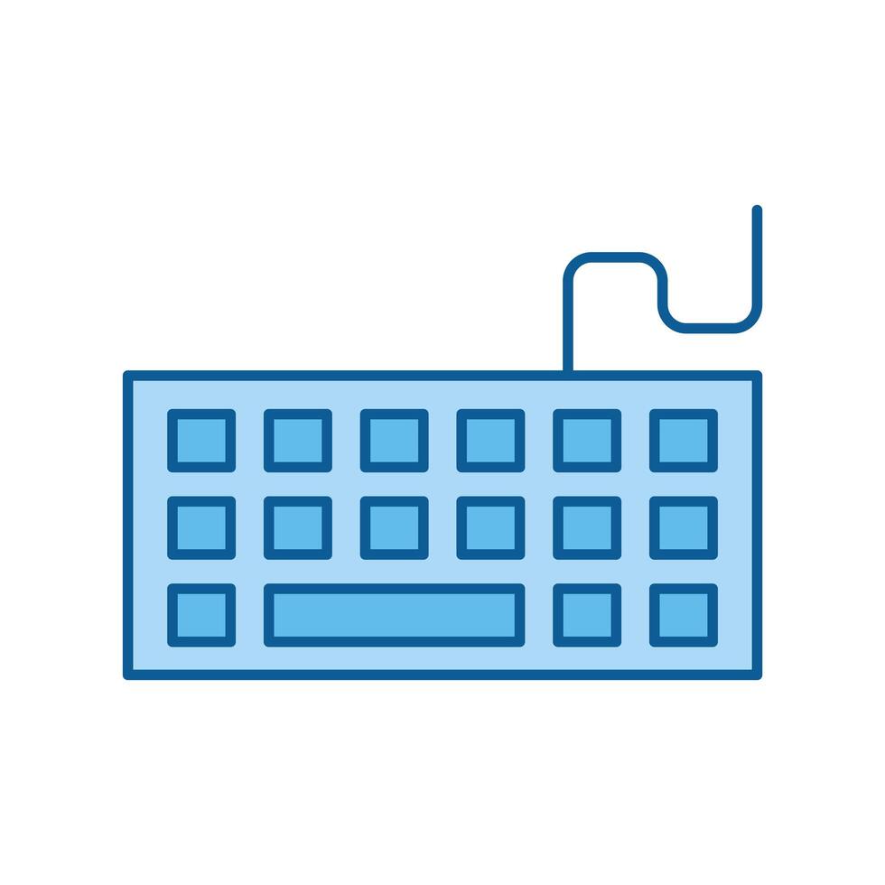 keyboard computer device 5252097 Vector Art at Vecteezy