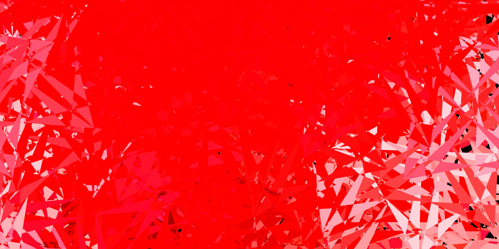 Light red vector pattern with polygonal shapes. 5255640 Vector Art at ...