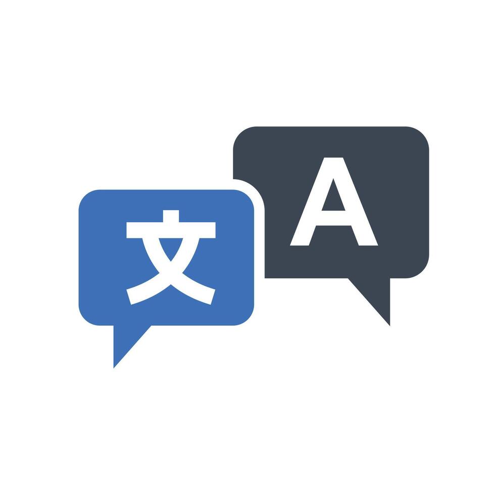 Language Translation Icon 5260776 Vector Art at Vecteezy