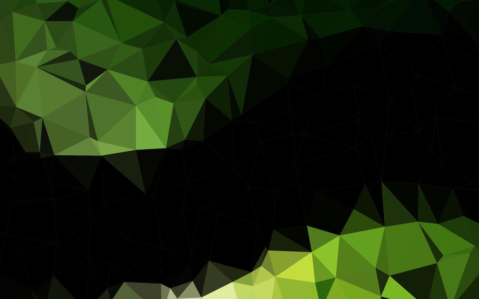 Dark Green Vector Blurry Triangle Pattern 5263184 Vector Art At Vecteezy
