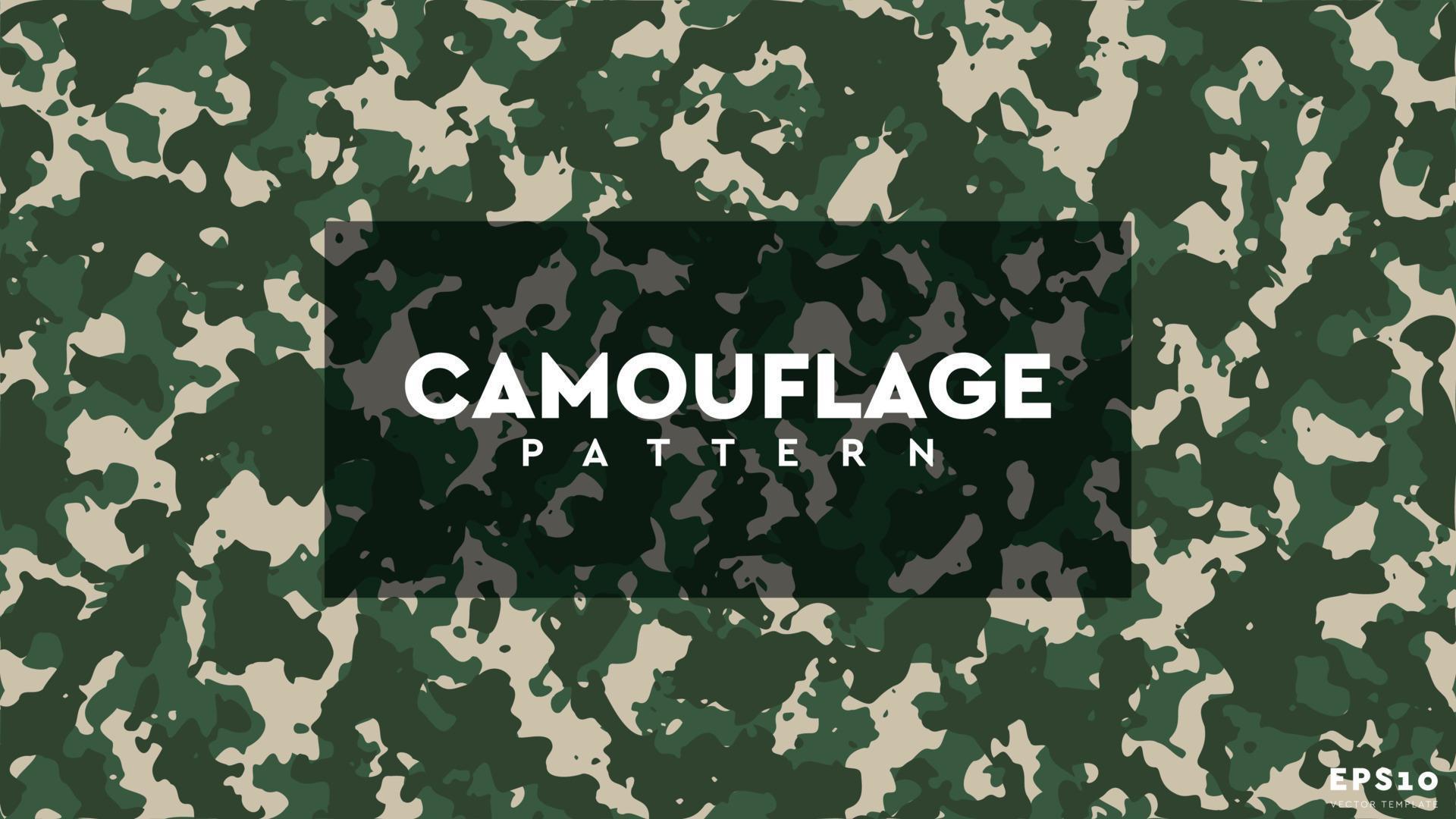 Camouflage Vector Pattern 5271343 Vector Art at Vecteezy