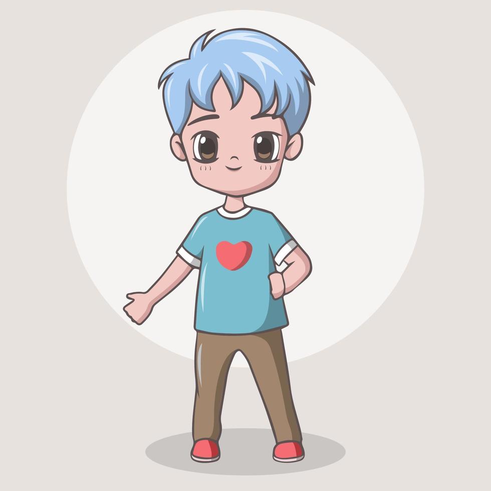Cartoon cute little boy posing 5276466 Vector Art at Vecteezy Cartoon cute little boy posing 5276466 Vector Art at Vecteezy