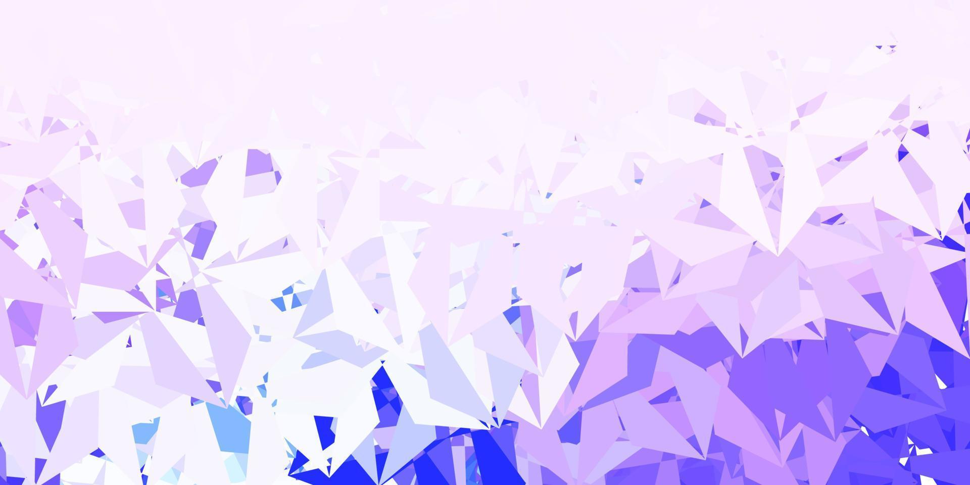 Light purple vector geometric polygonal layout. 5280054 Vector Art at ...