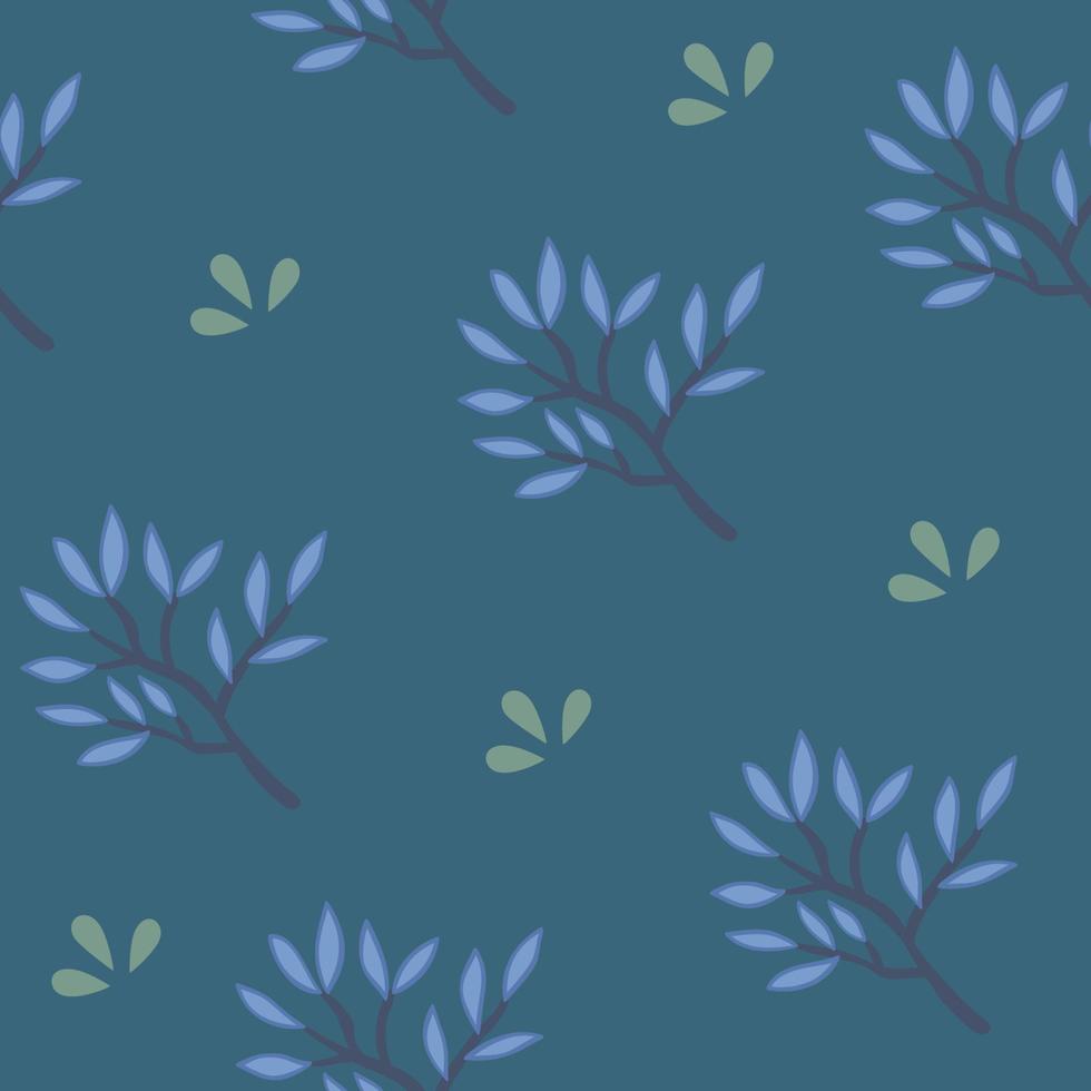 Branches and leaves seamless pattern 5285022 Vector Art at Vecteezy