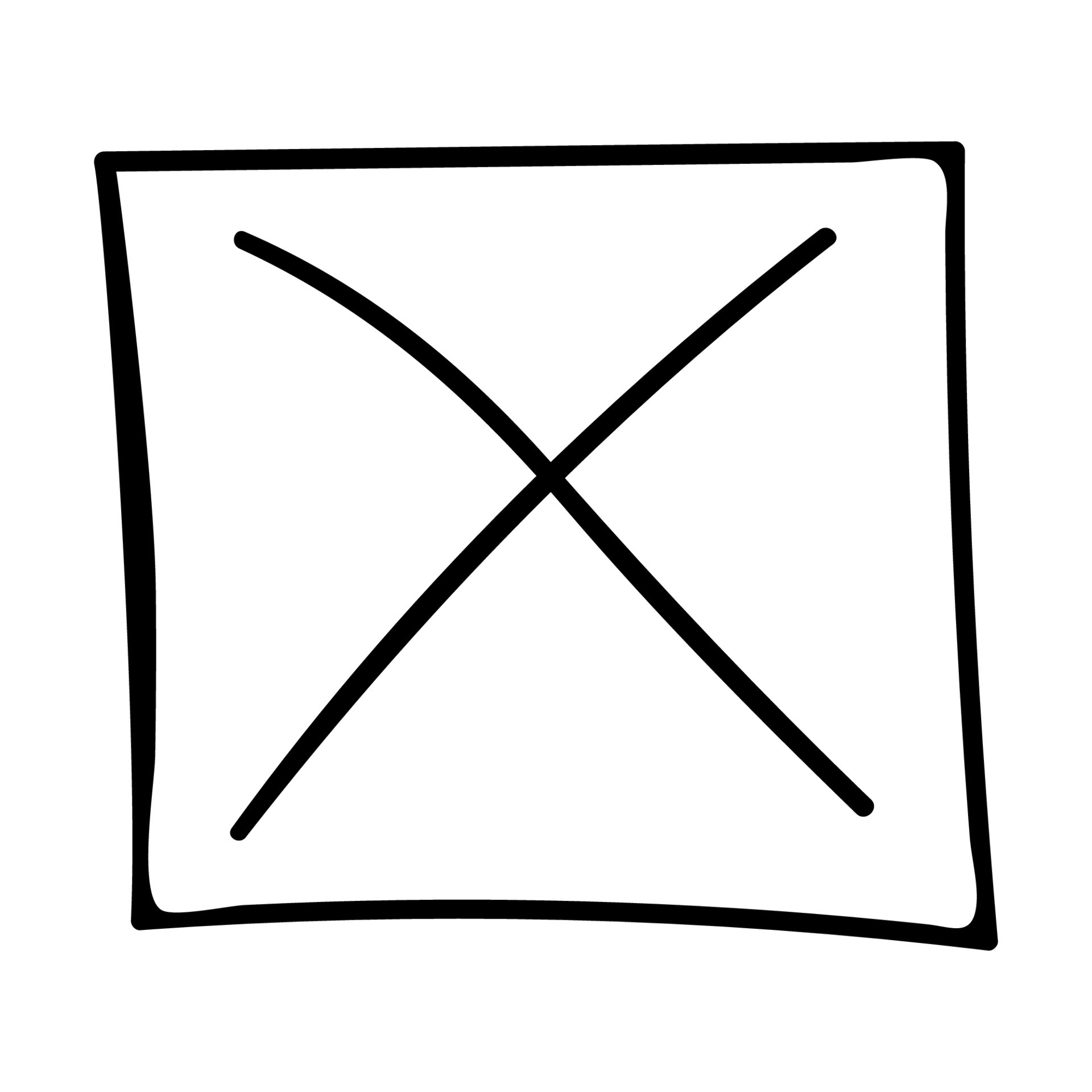 Yes No Check Mark X Marks Vote Test Answer Drawn Vector Illustration yes-no-check-mark-x-marks-vote-test-answer-drawn-vector-illustration