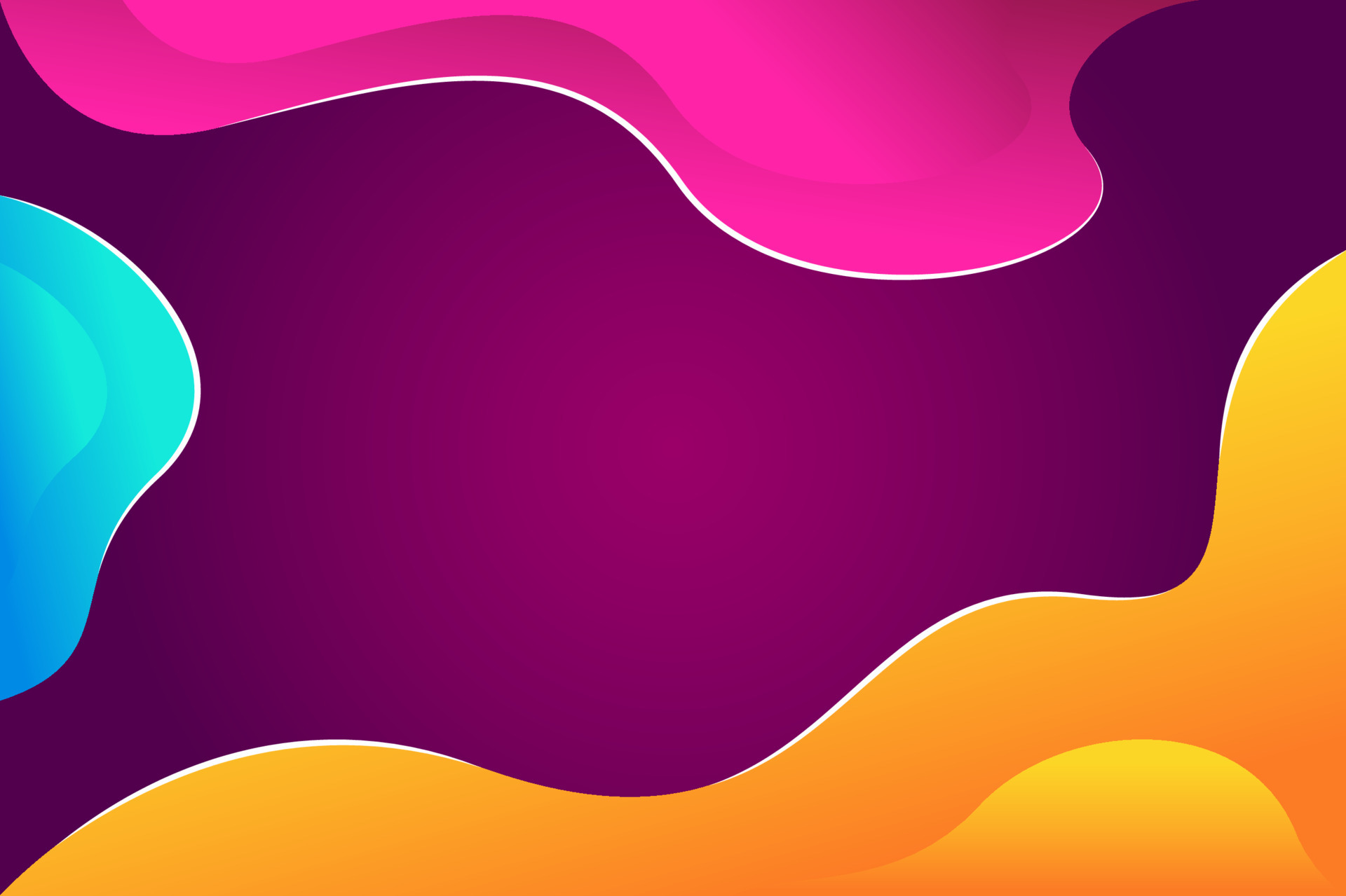 Colorful Abstract Background Vector. Fluid cover template 5293986 ...