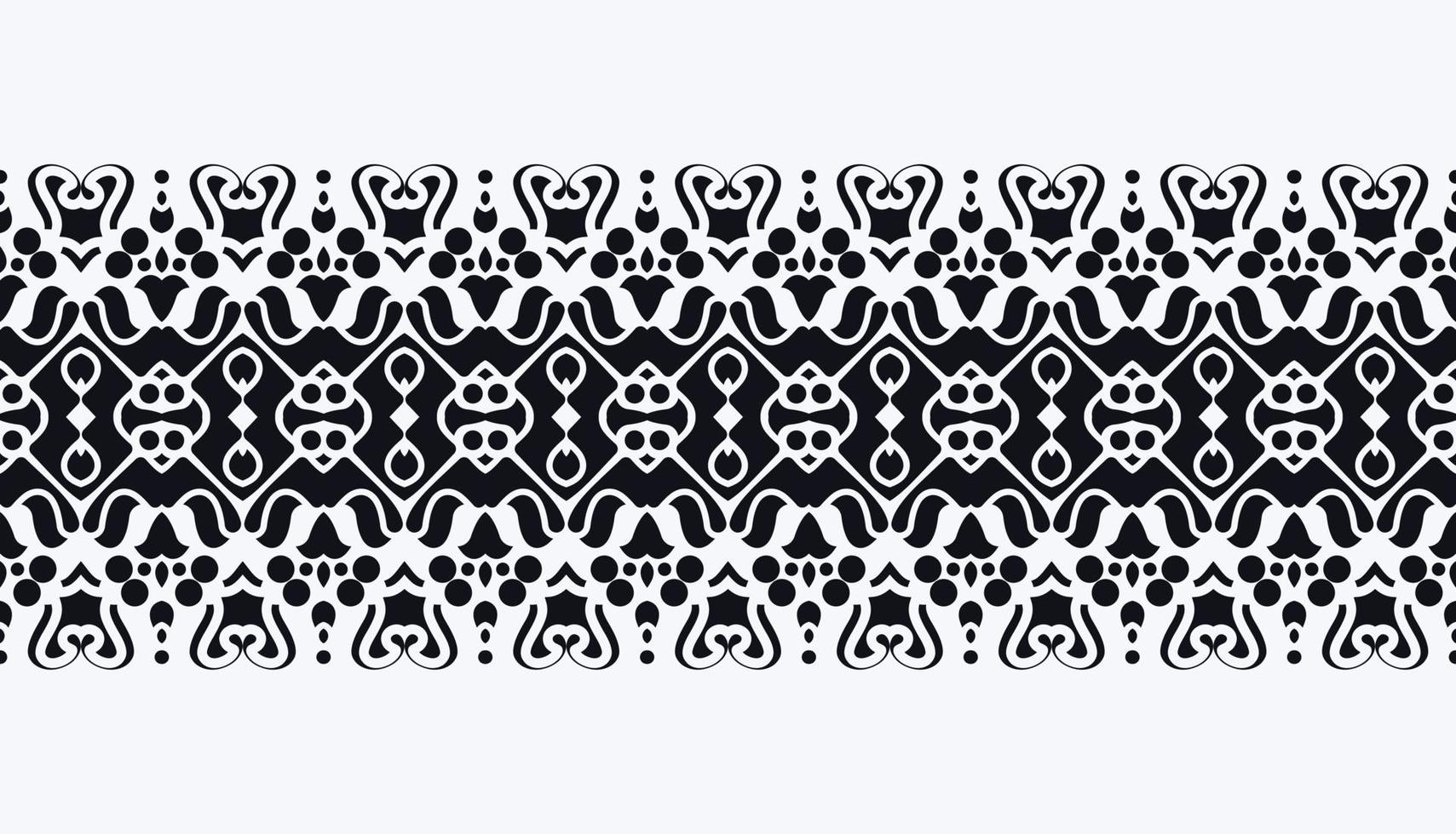 Ornament Style Ethnic Seamless Borders 5306290 Vector Art At Vecteezy
