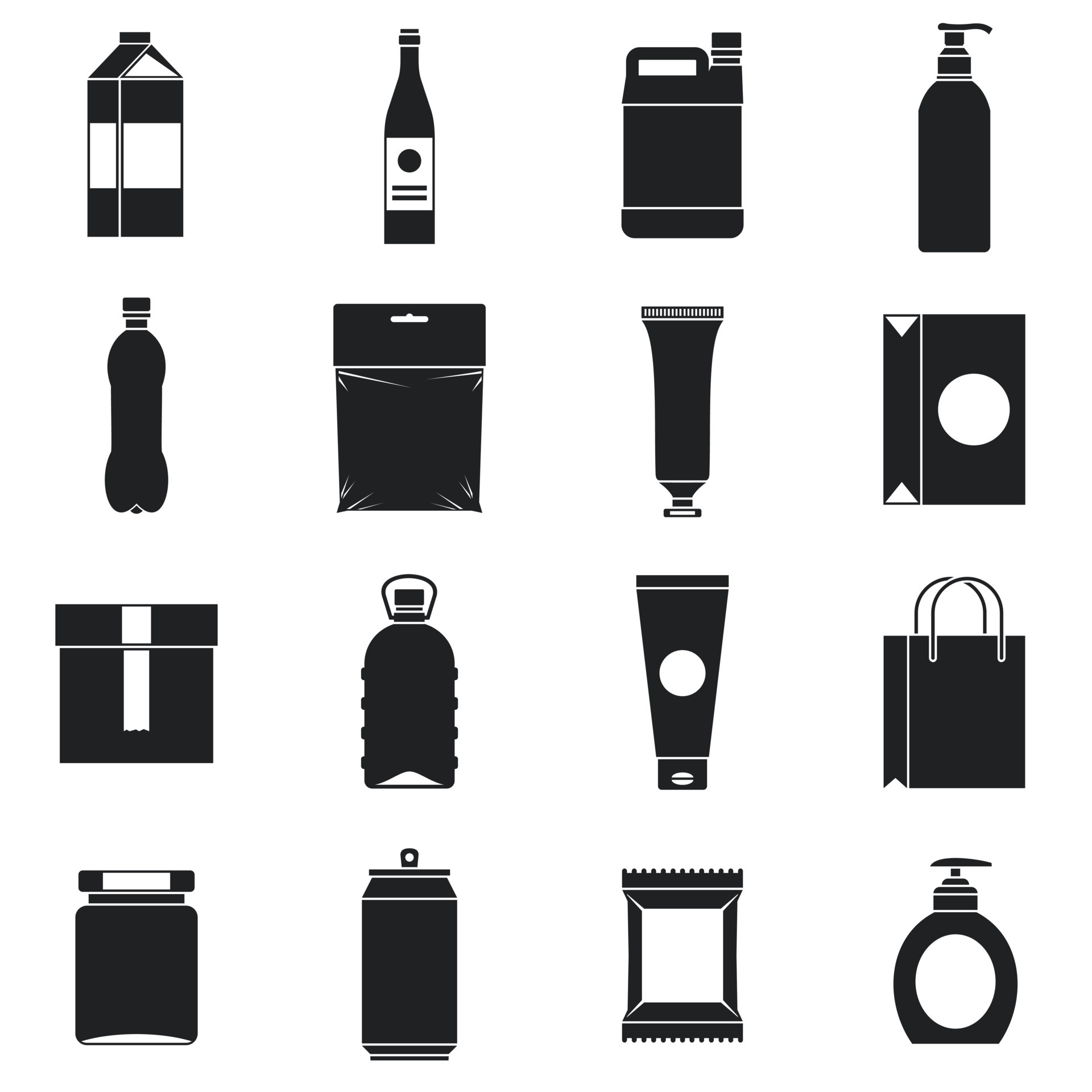Packaging items icons set, simple style 5313140 Vector Art at Vecteezy Packaging items icons set, simple style 5313140 Vector Art at Vecteezy