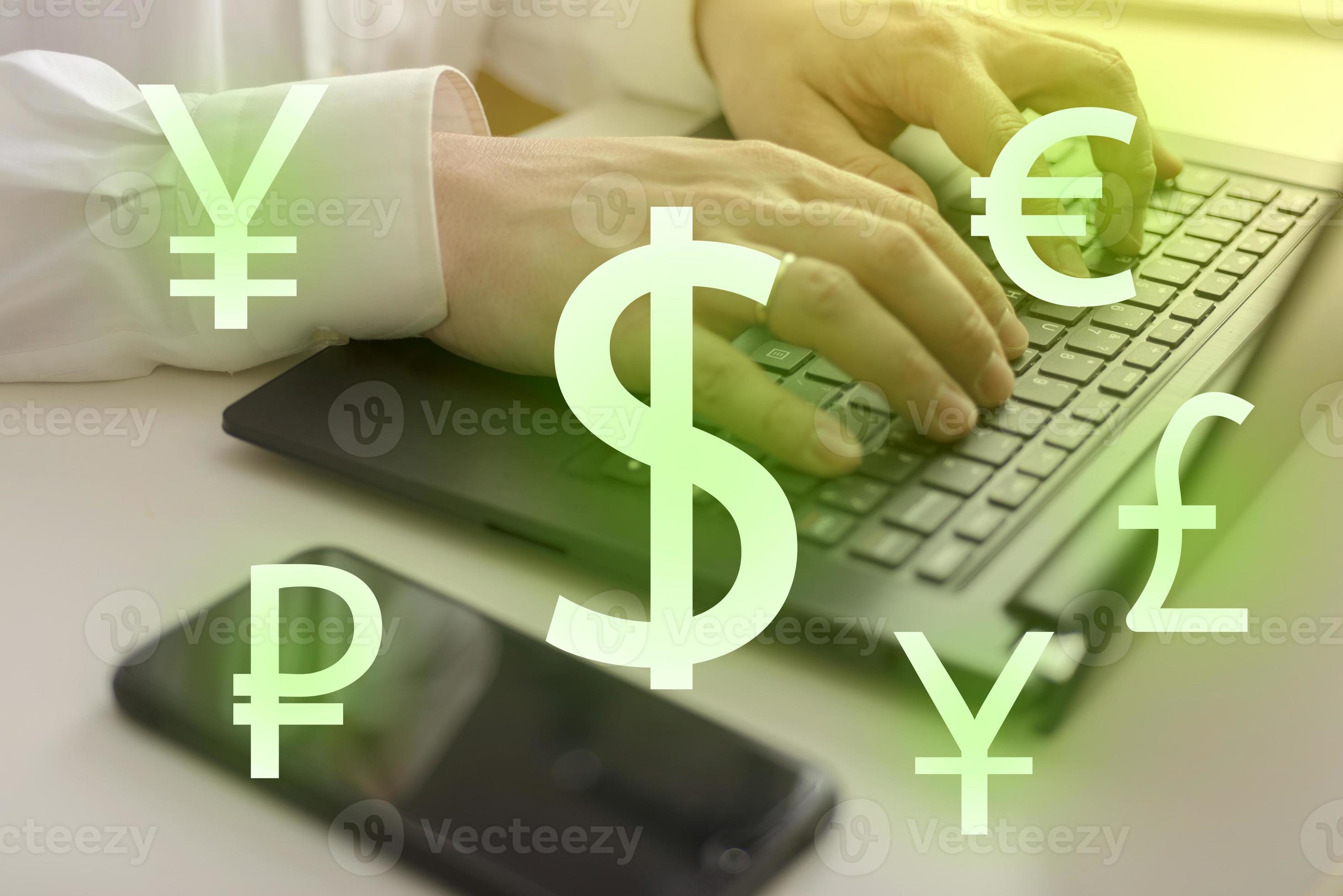 Foreign Currency Exchange Concept Forex Trading Dollar Euro Pound Foreign Currency Exchange Concept Forex Trading Dollar Euro Pound