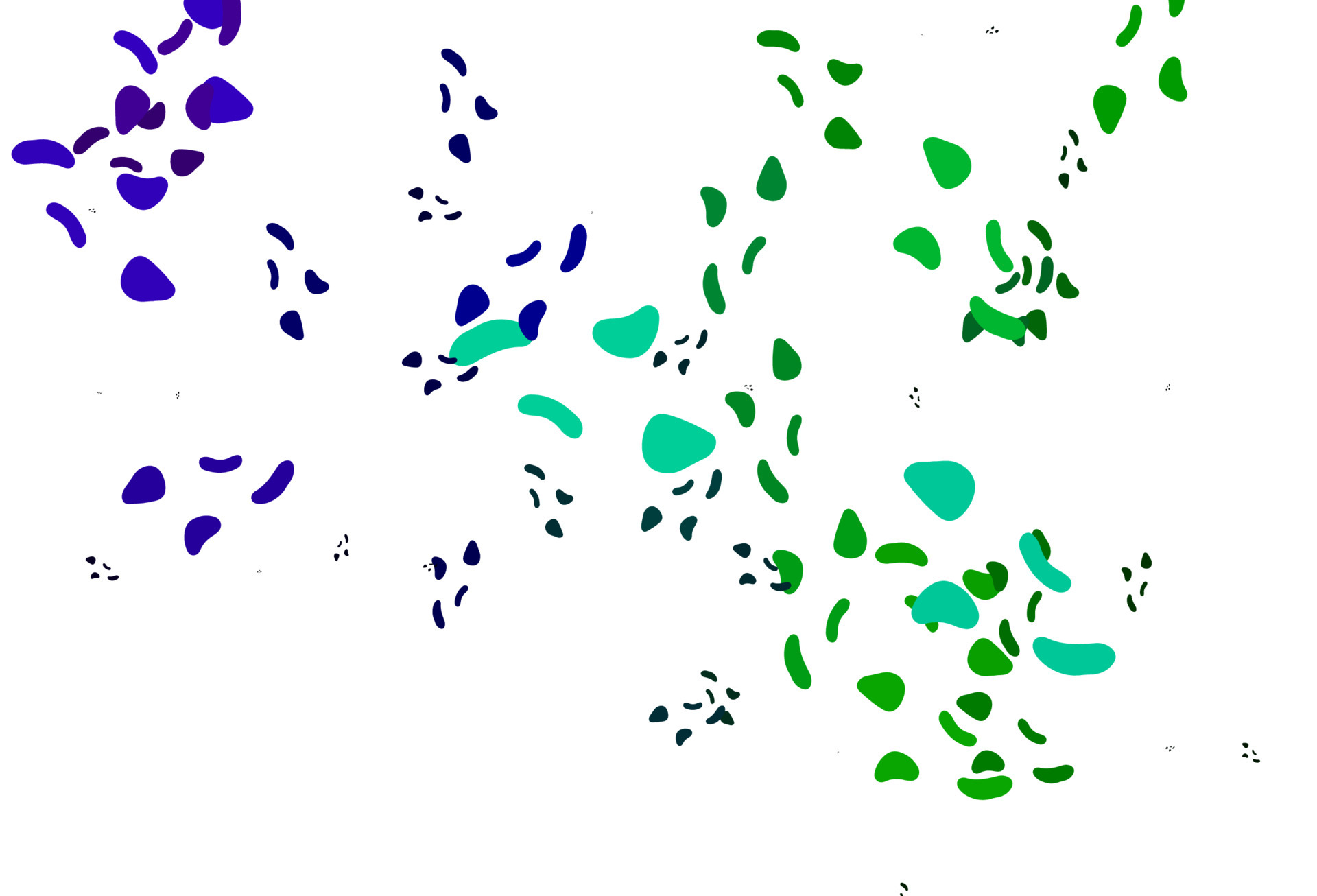 Light Multicolor, Rainbow vector background with abstract forms ...