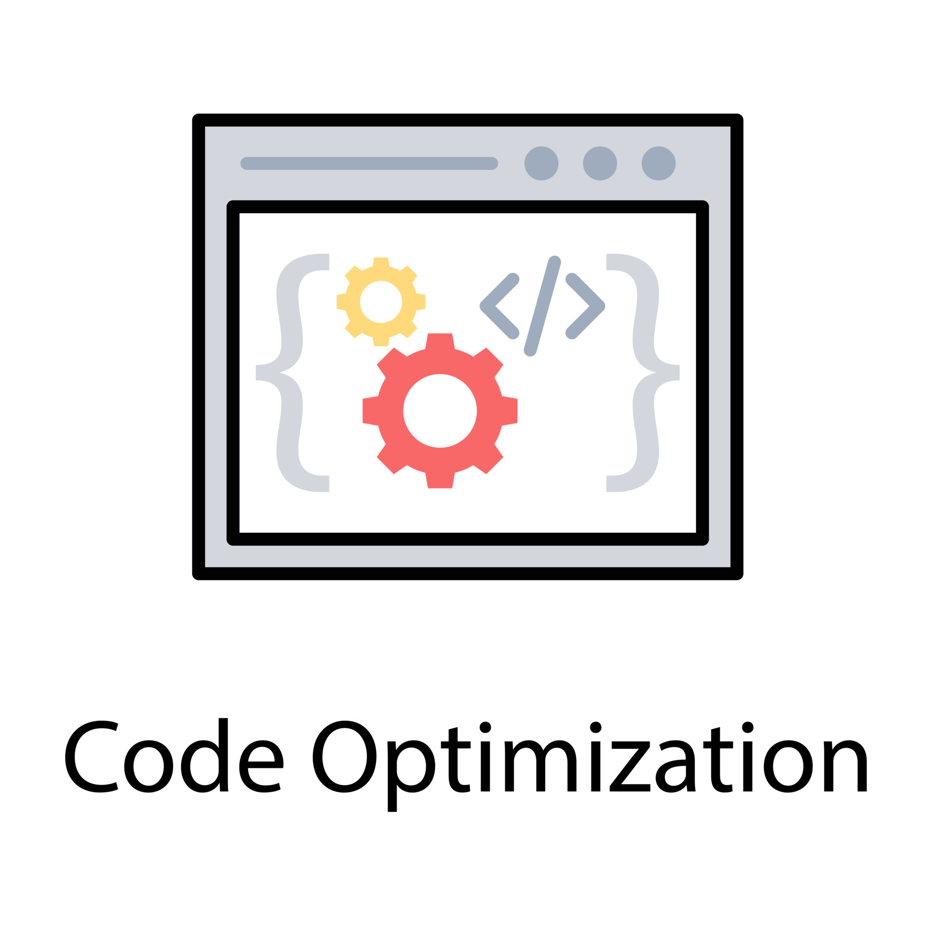 Code Optimization Concepts 5330062 Vector Art At Vecteezy