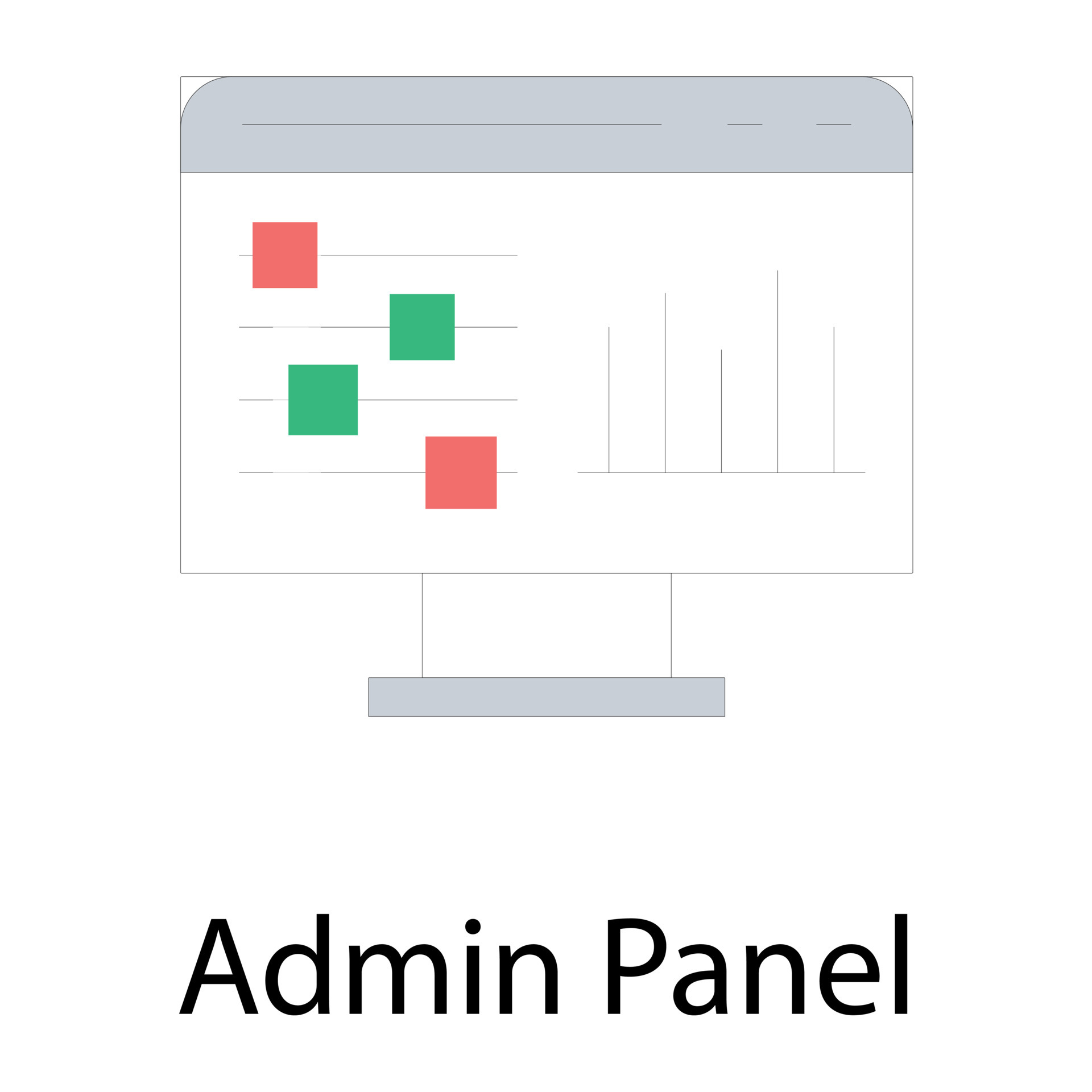 Admin Panel Concepts 5330075 Vector Art at Vecteezy