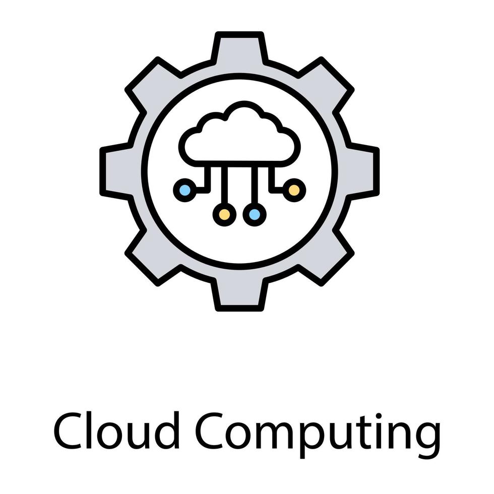 Cloud Computing Operations 5330351 Vector Art at Vecteezy