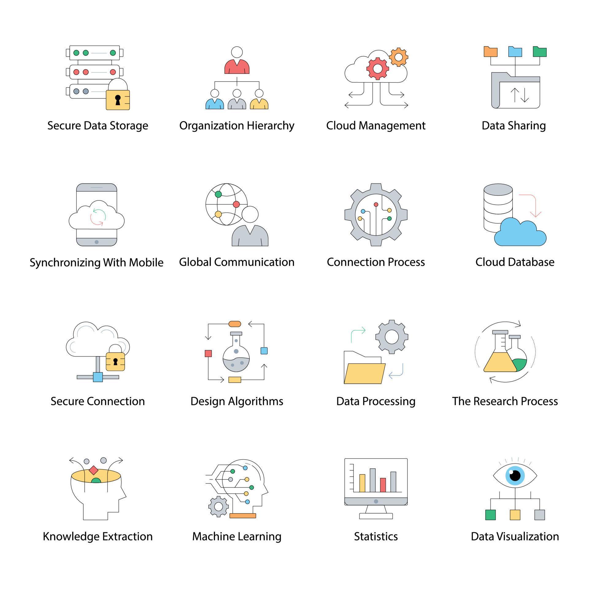 Data Mining And Patterns 5330516 Vector Art at Vecteezy
