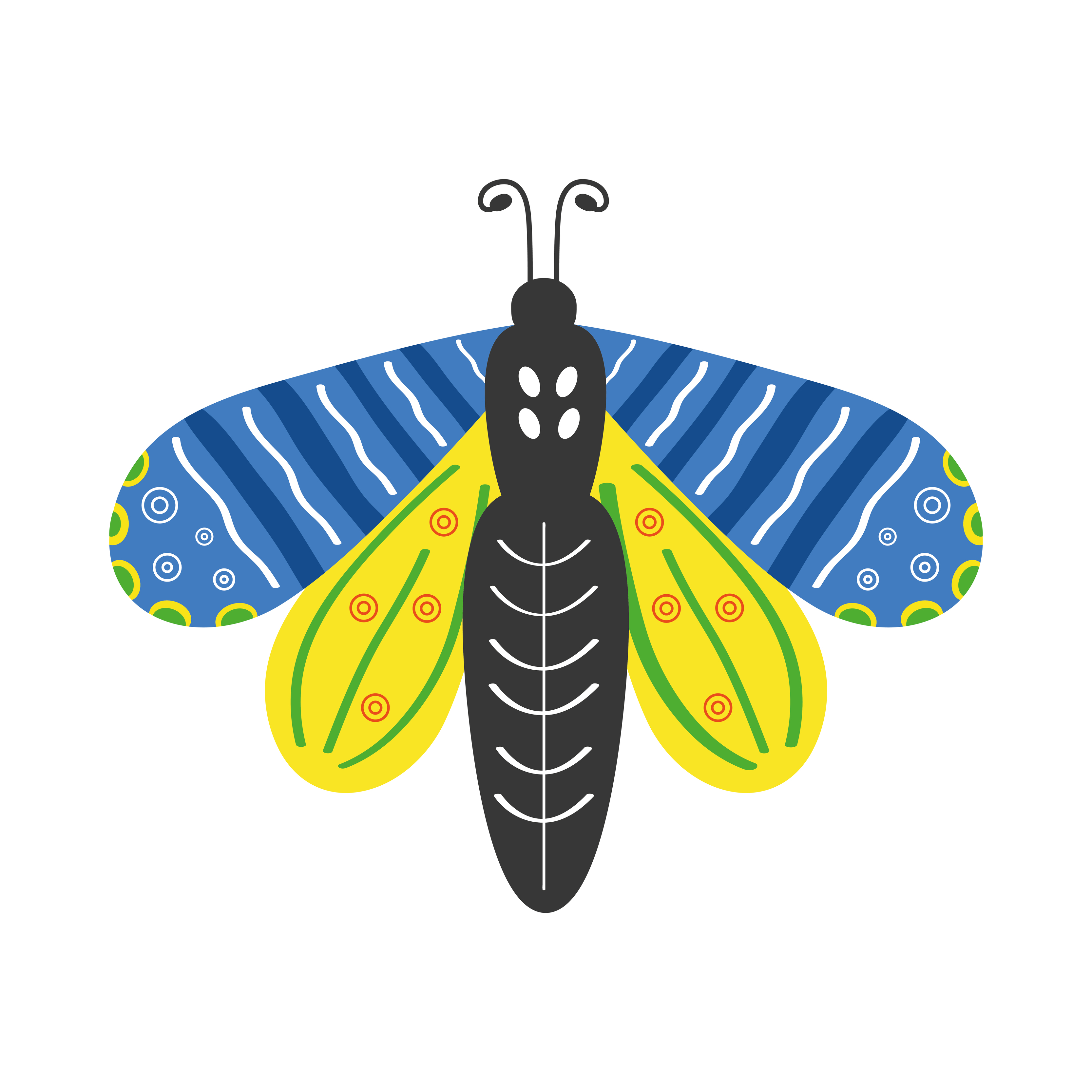 cute butterfly insect 5331603 Vector Art at Vecteezy