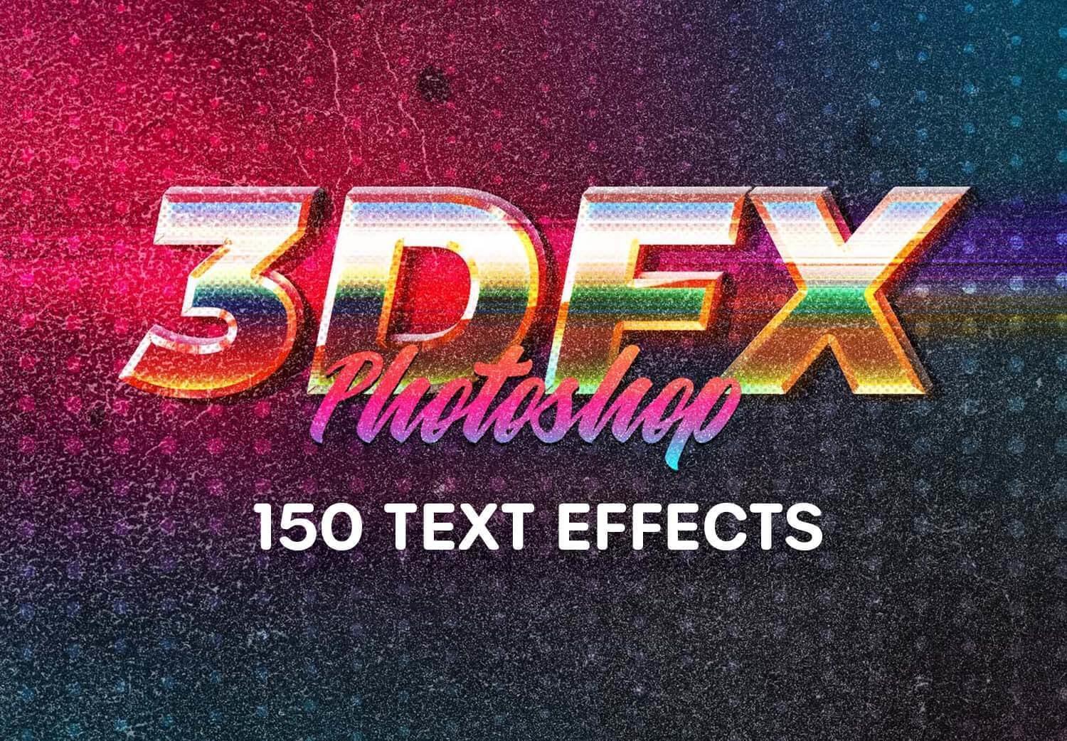 150 3d Text Effects PSD Bundle 5340688 Bundle