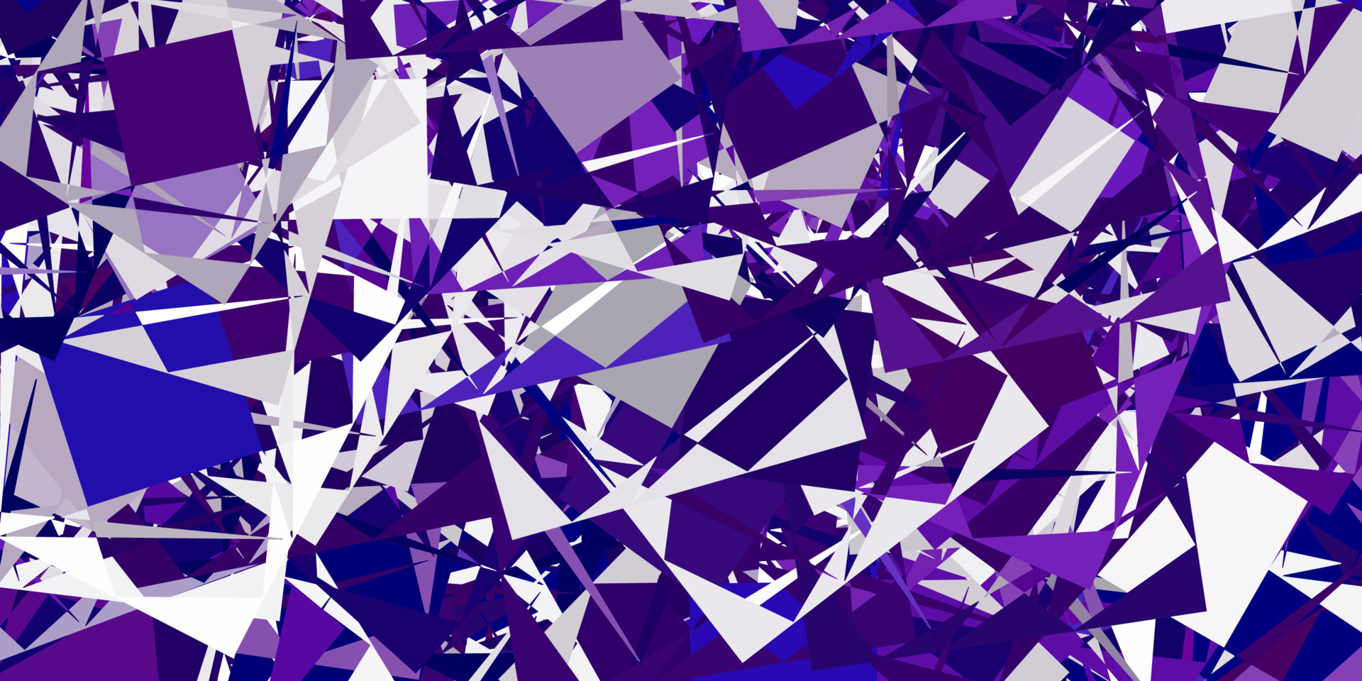 Light Purple vector pattern with polygonal shapes. 5346243 Vector Art ...