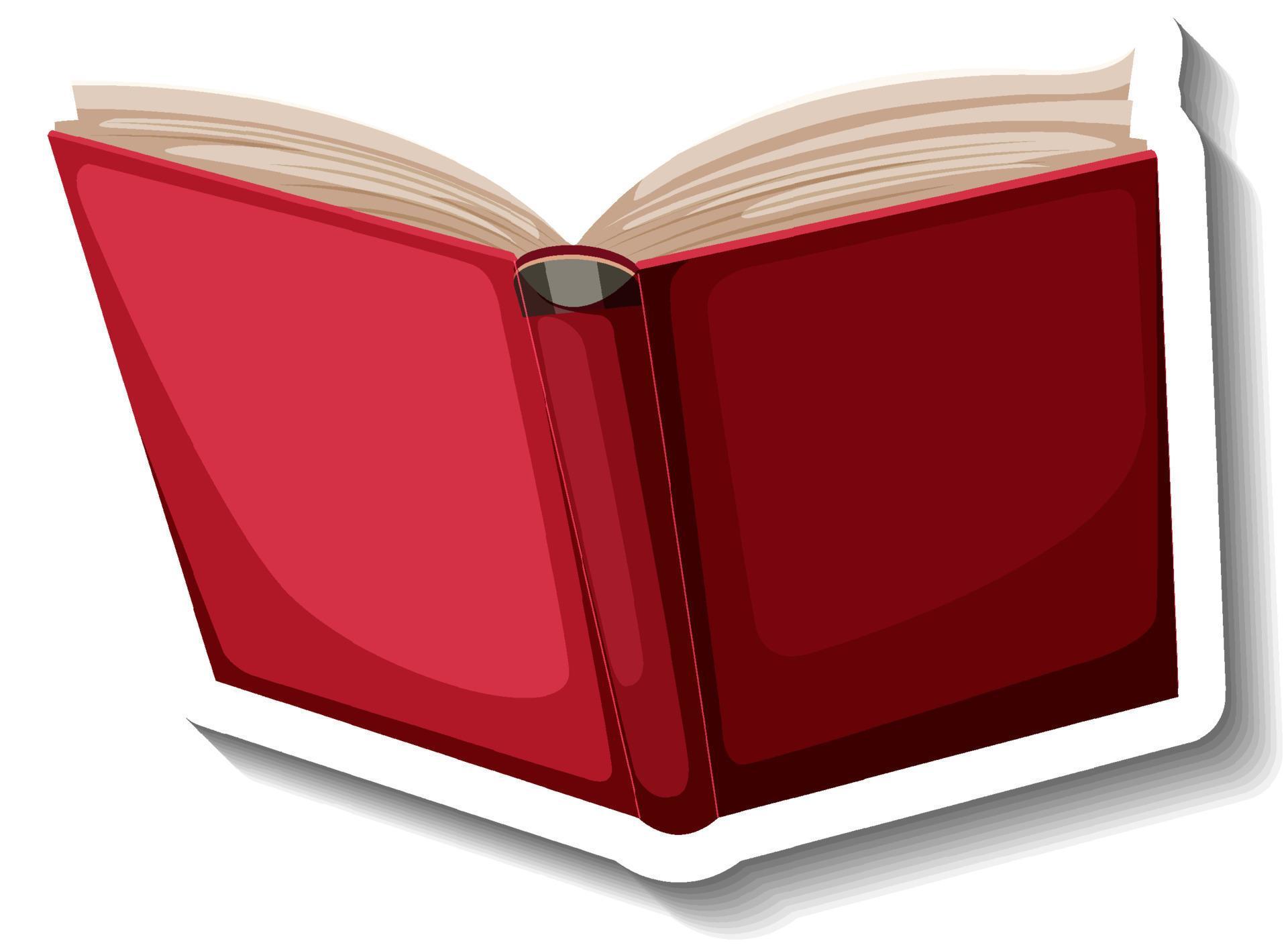 Opened book isolated on white background 5346714 Vector Art at Vecteezy