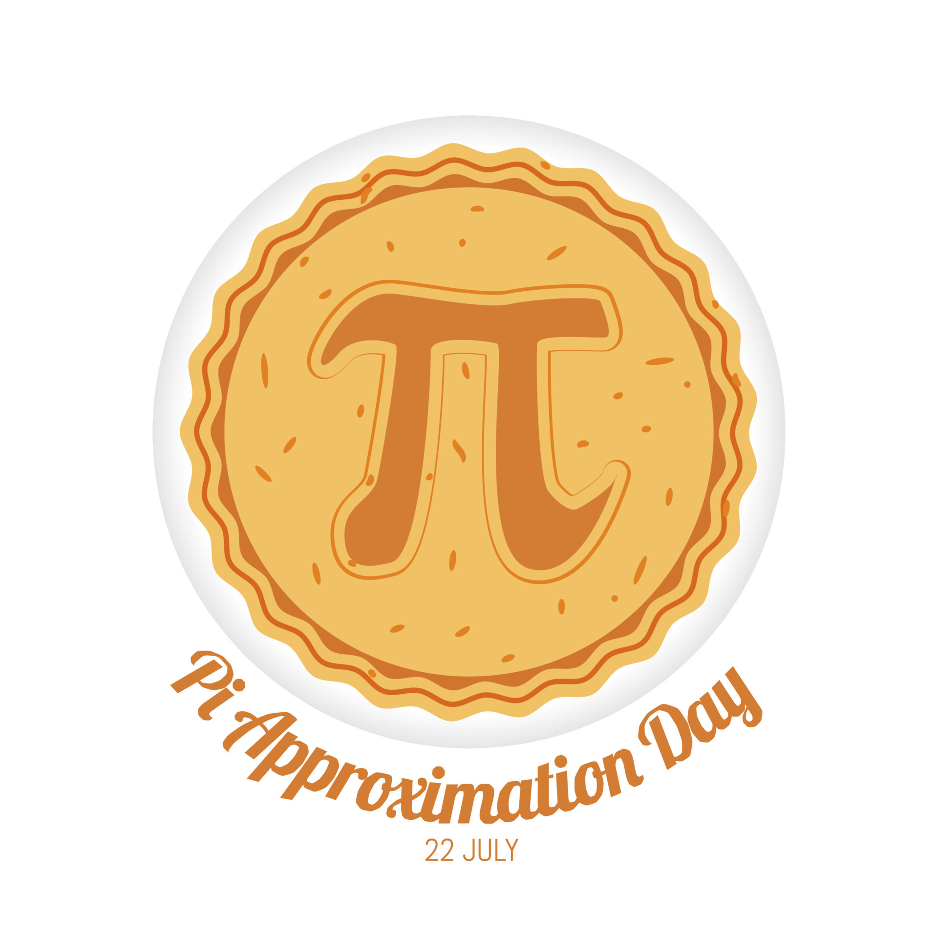 Pi Approximation Day Vector Lllustration 5347942 Vector Art At Vecteezy
