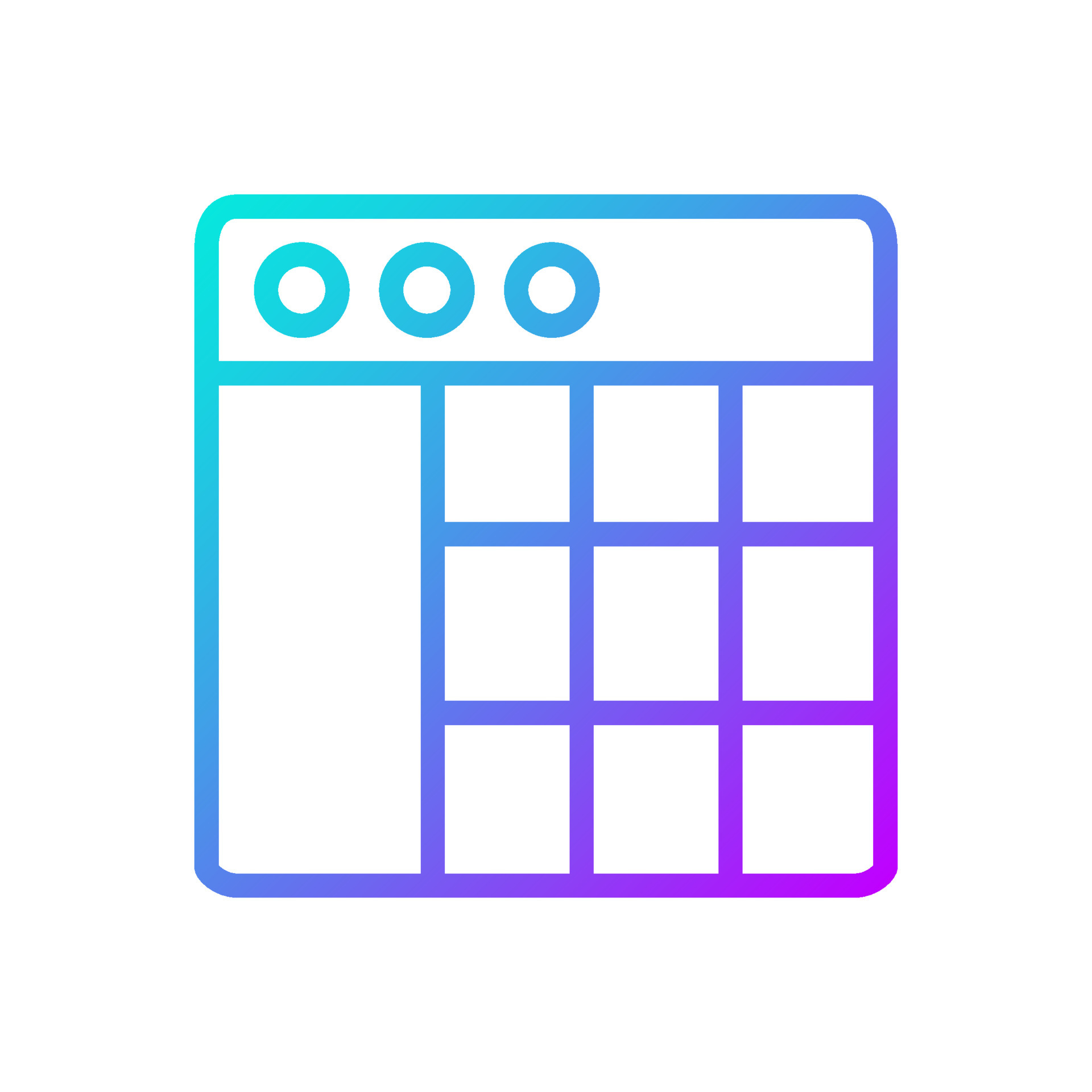 Data Mining Statistics Gradient Linear Vector Icon Information