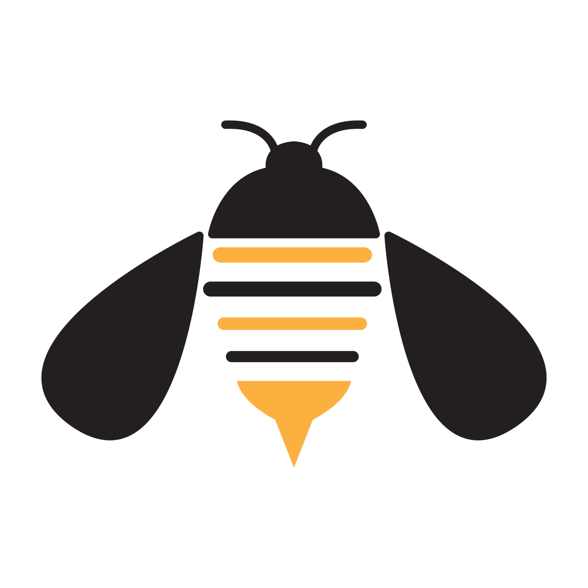 Bee Icon Vector